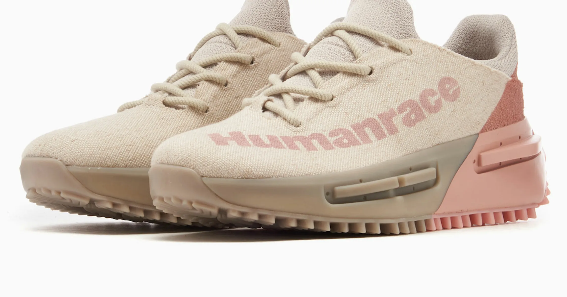 Adidas NMD S1 MAHBS x Pharrell Williams “Oatmeal Pink” Photos