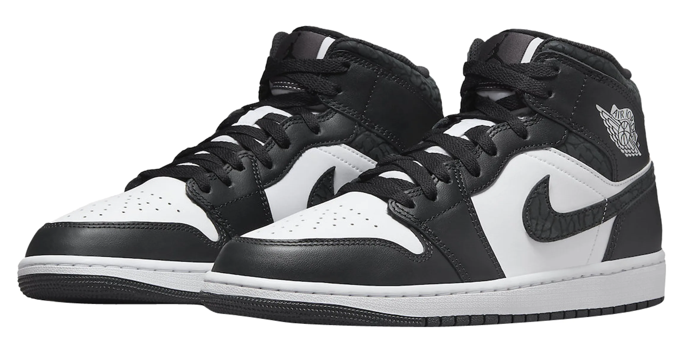 Air Jordan 1 Mid "Panda Elephant" Officially Unveiled