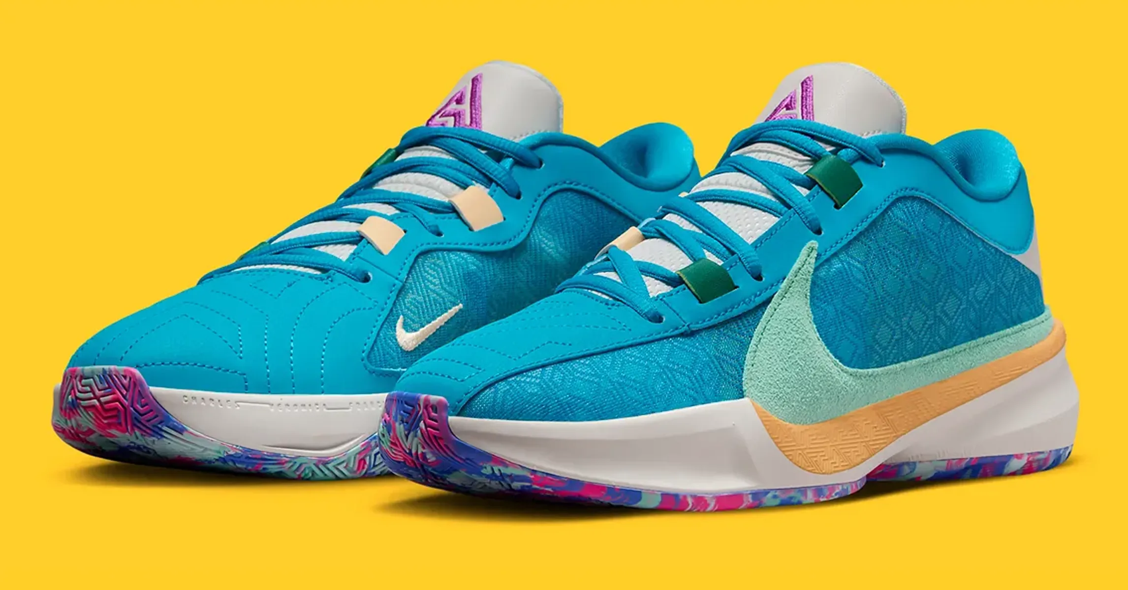 Nike Zoom Freak 5 “Teal/Mint” Officially Unveiled