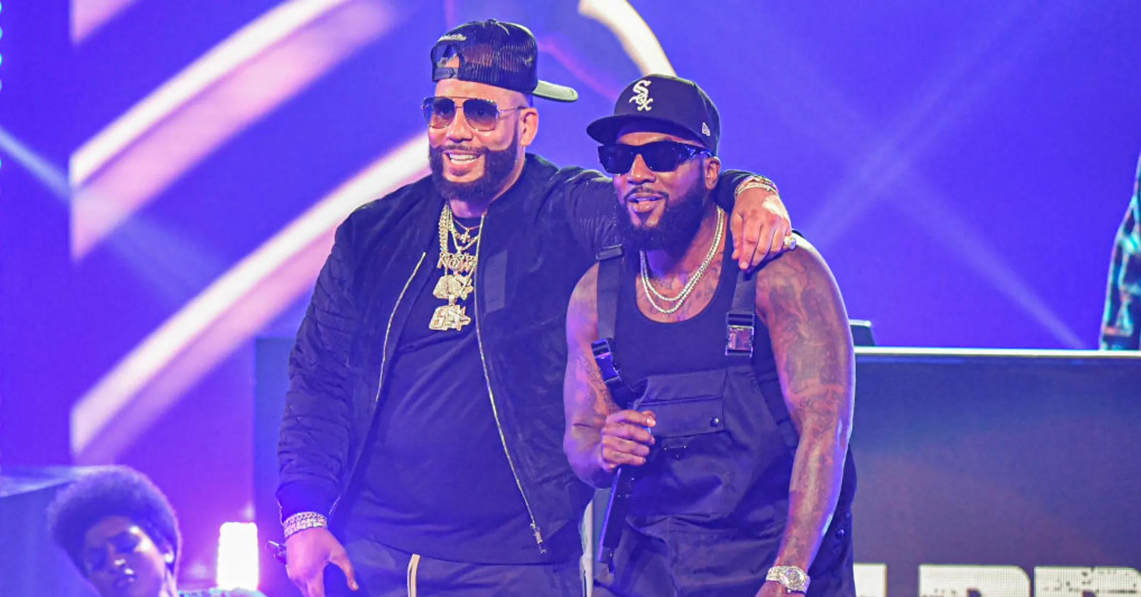 Fabolous, T.I., Jeezy, And Lil Jon Join DJ Drama Onstage At BET Hip Hop ...