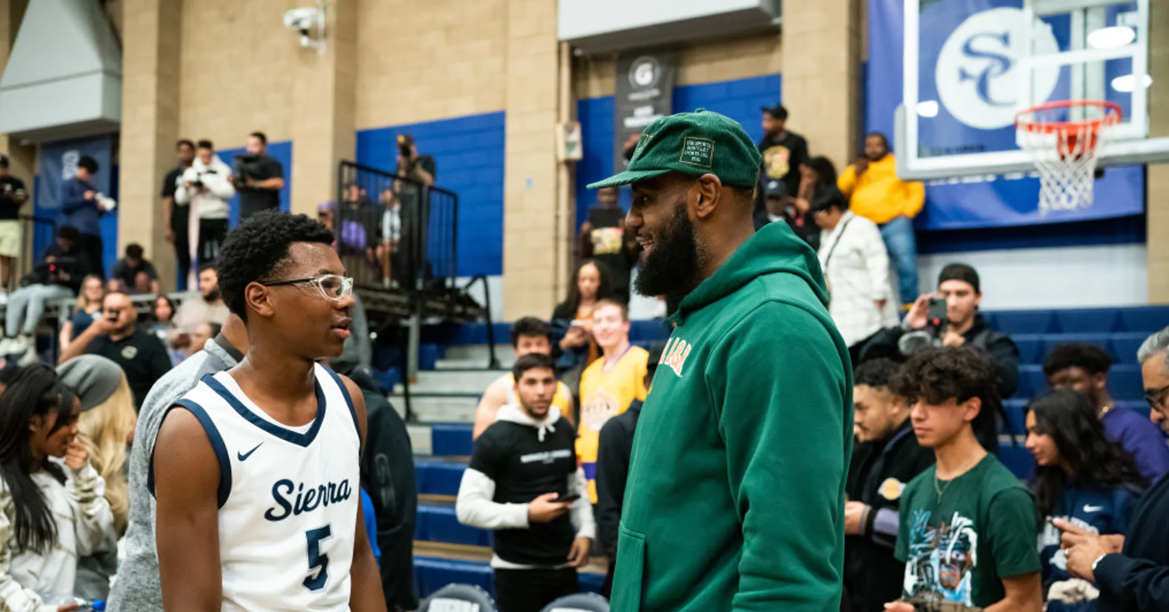 Bryce James Visits Ohio State