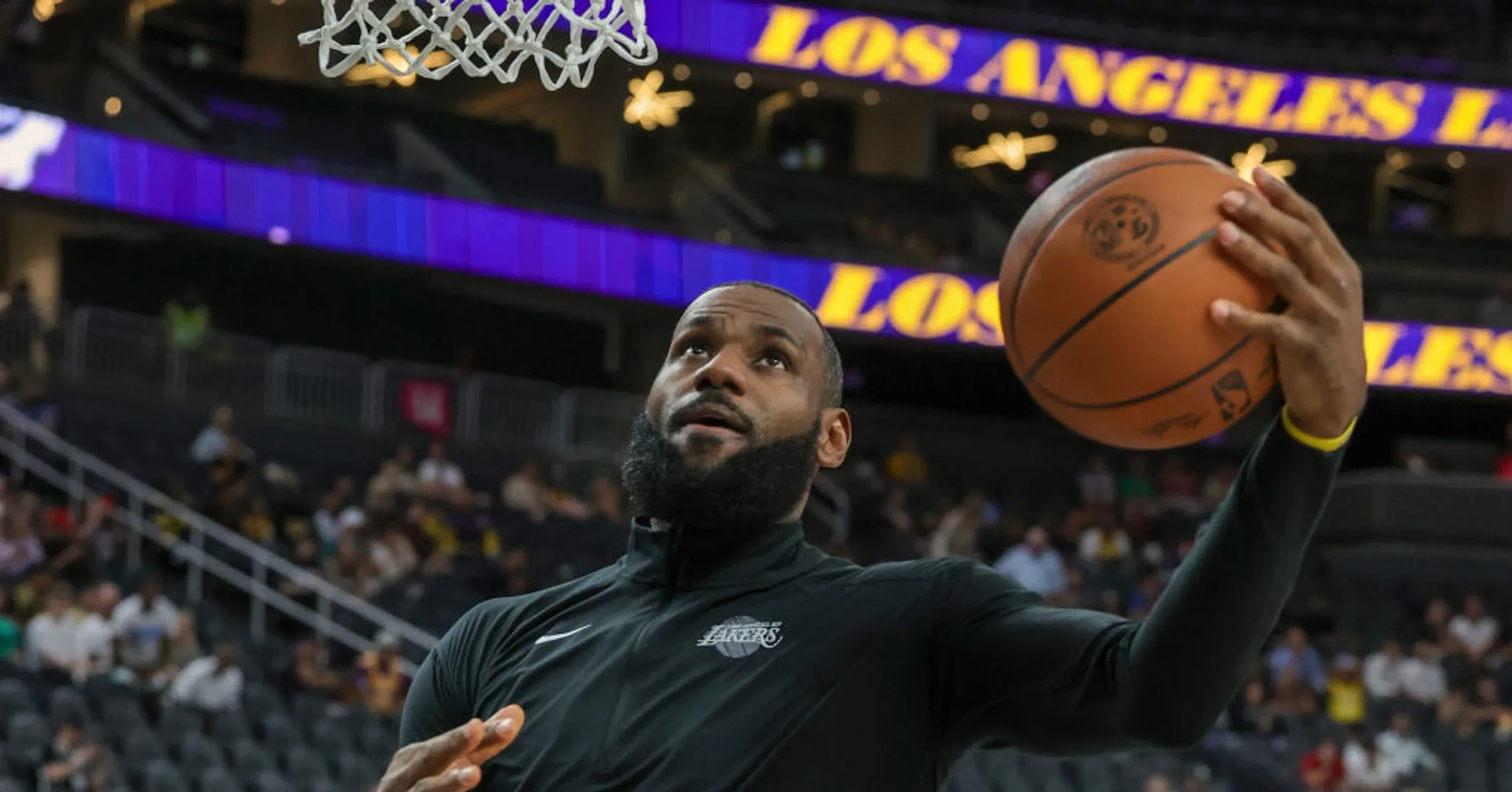 LeBron James Gets Hyped To Jay Rock During Lakers Warmup: Watch