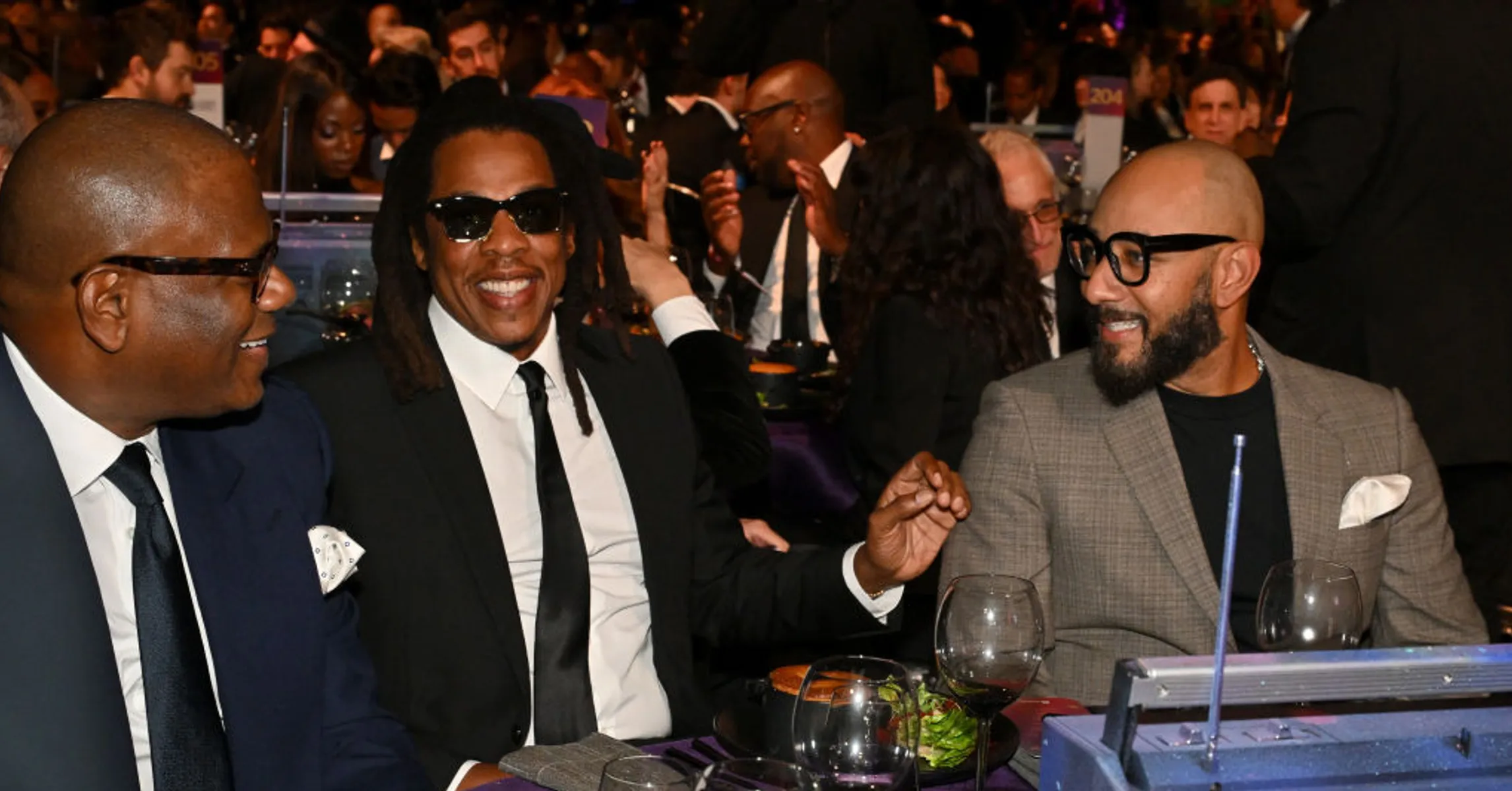 Jay-Z, Swizz Beatz, And N.O.R.E. Link Up At Spirit Of Life Gala