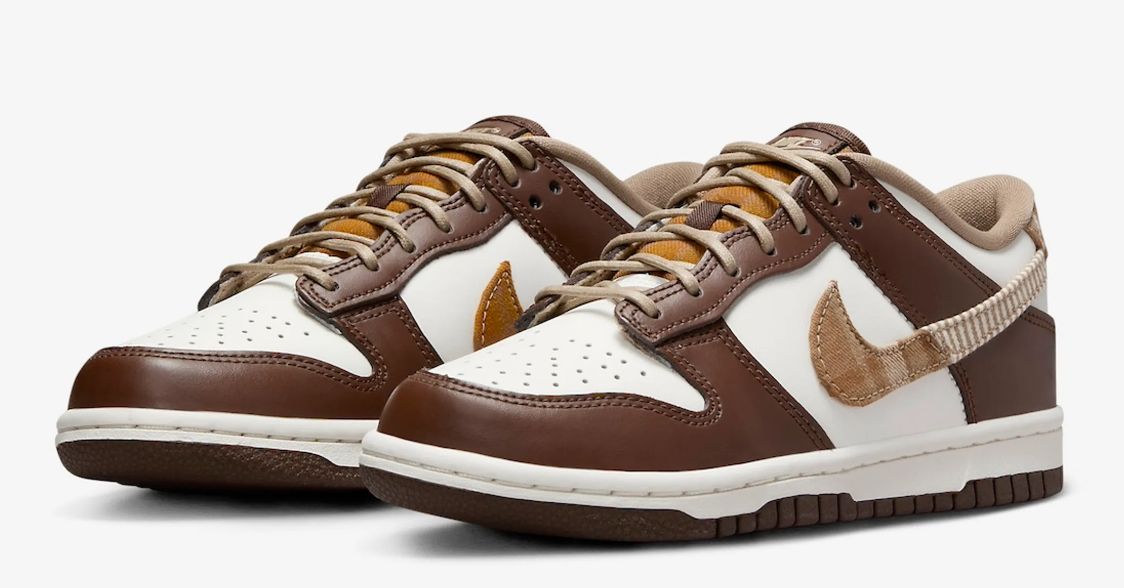 Nike Dunk Low GS “Brown Plaid” Drop Details