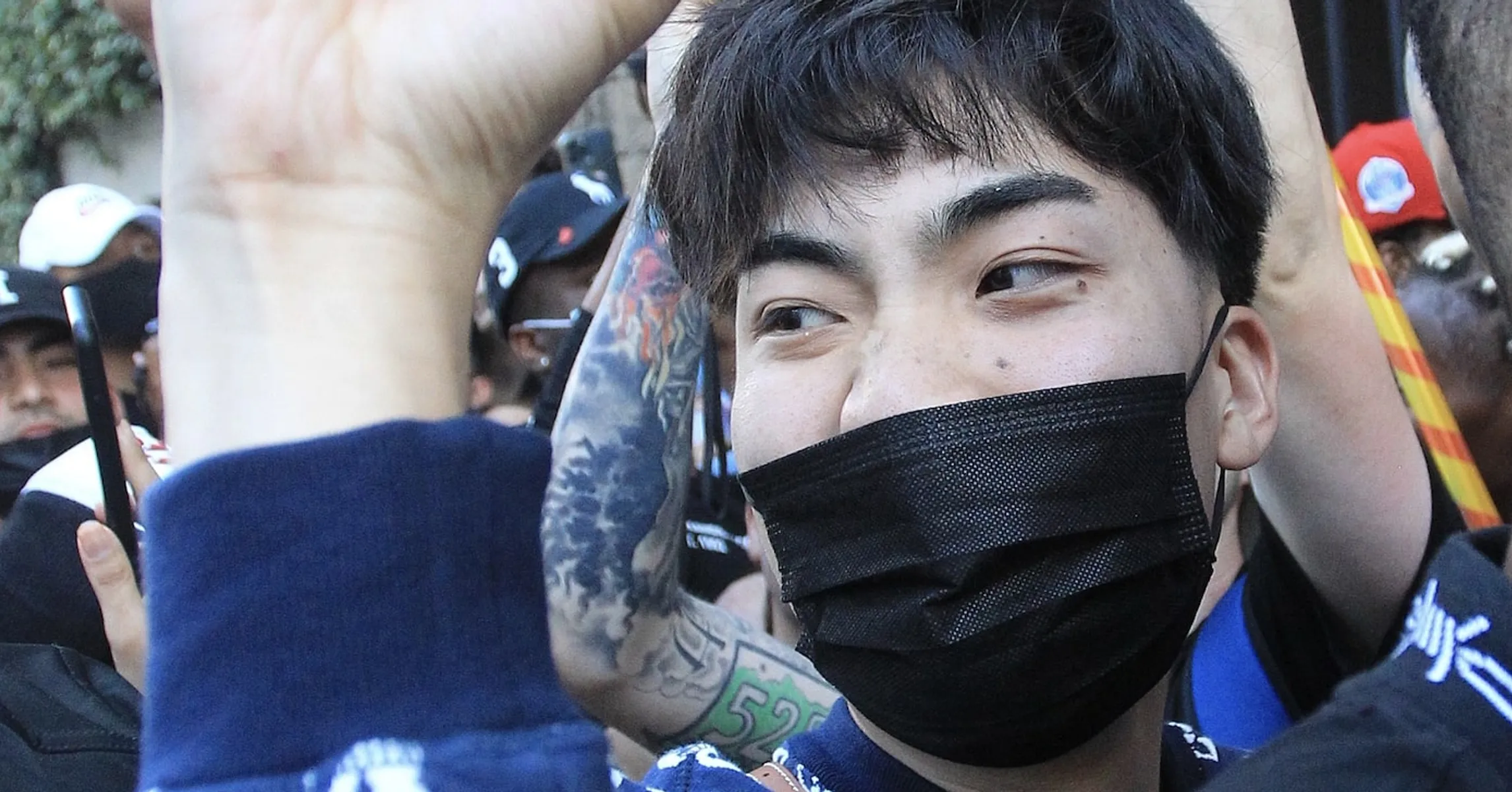 RiceGum Gets Swatted While Eating & Streaming In His Car: Watch