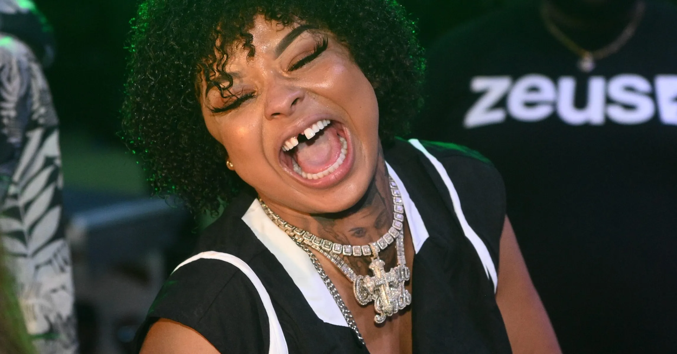 Chrisean Rock's Tooth Lost Again, K Suave Gets Handsy After Blueface ...