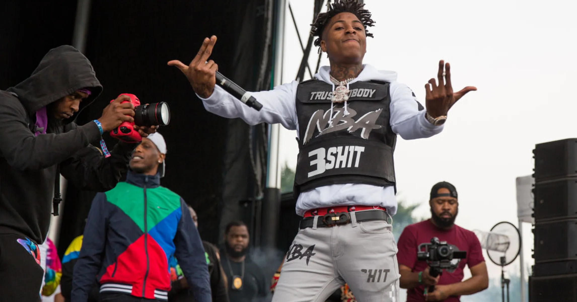 NBA YoungBoy And Baby Drill Celebrate Lil Rye Getting Jumped In Atlanta