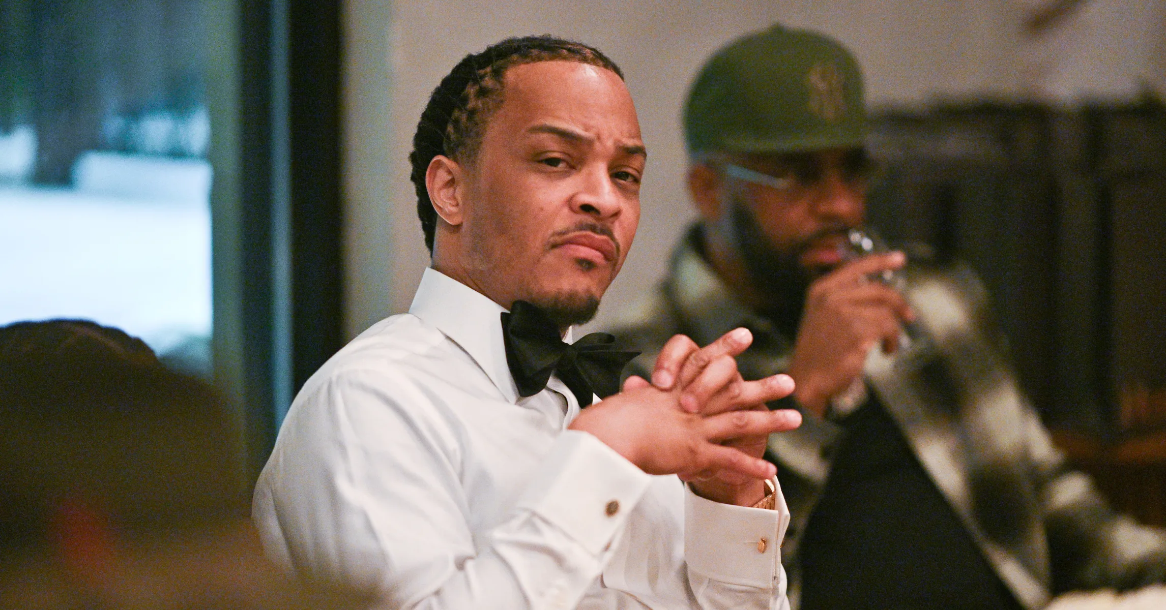King Harris, T.I.'s Son, Fights With His Parents On Falcons Game Livestream