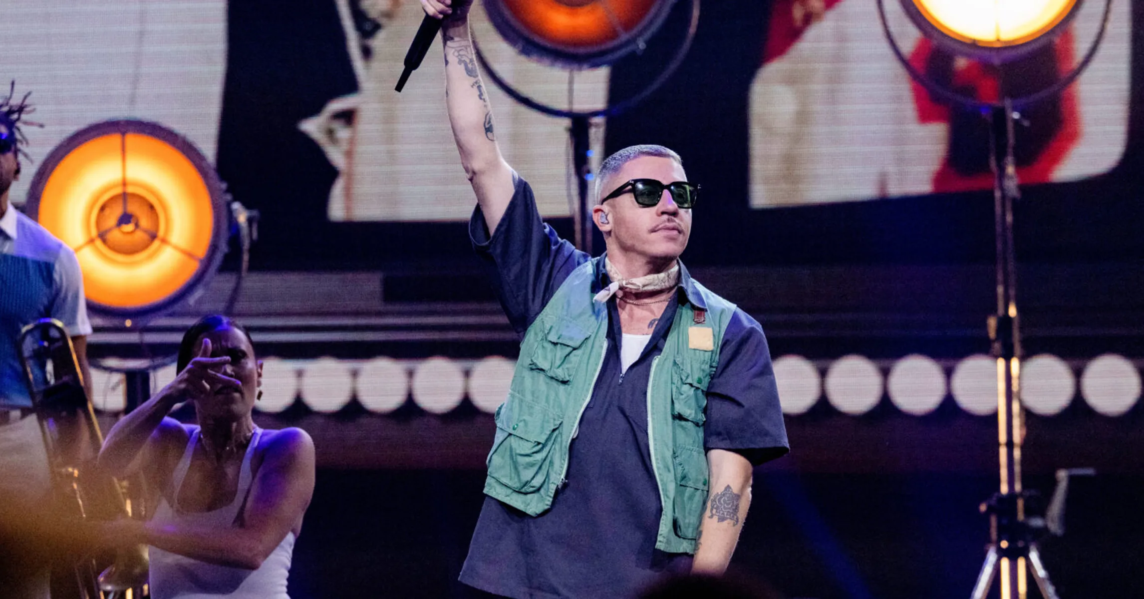 Macklemore Speaks At "Free Palestine" Rally In D.C.: "This Is A Genocide"