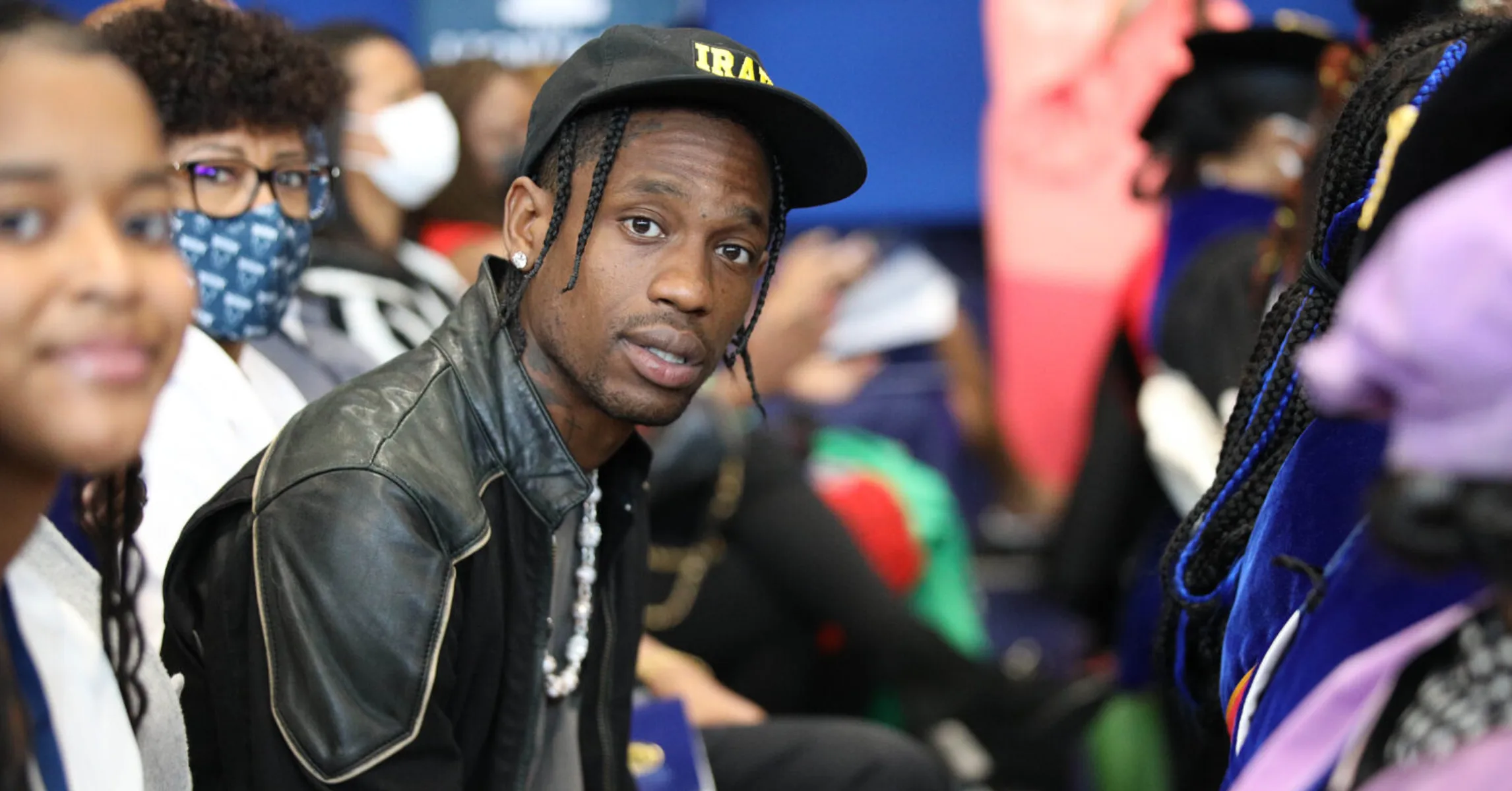 Travis Scott Interviews Himself At GQ Men Of The Year Awards