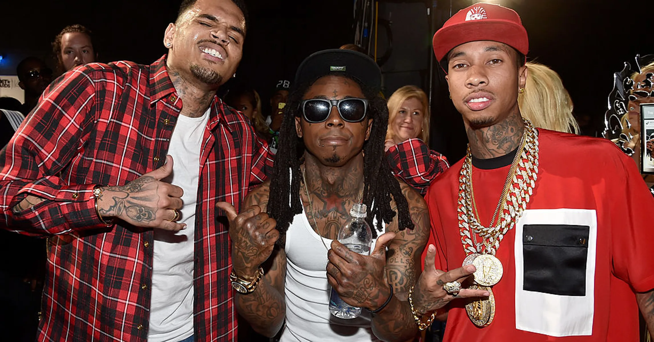 Tyga Celebrates His 34th Birthday With Lil Wayne And Some Strippers: Watch