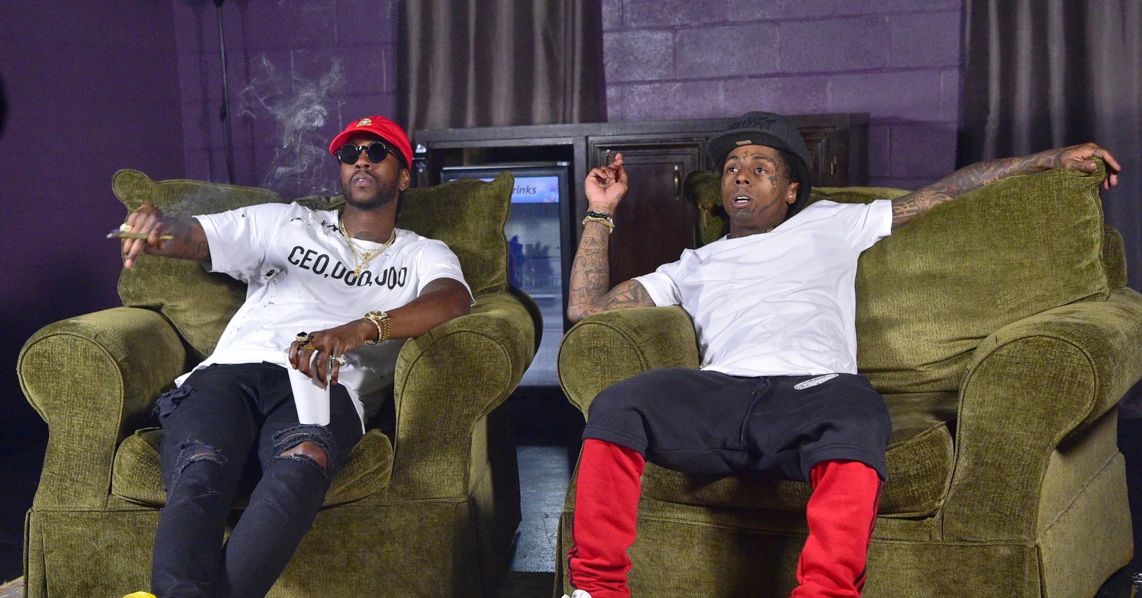 Lil Wayne & 2 Chainz Sit Front Row At Balenciaga As Celebs Face ...