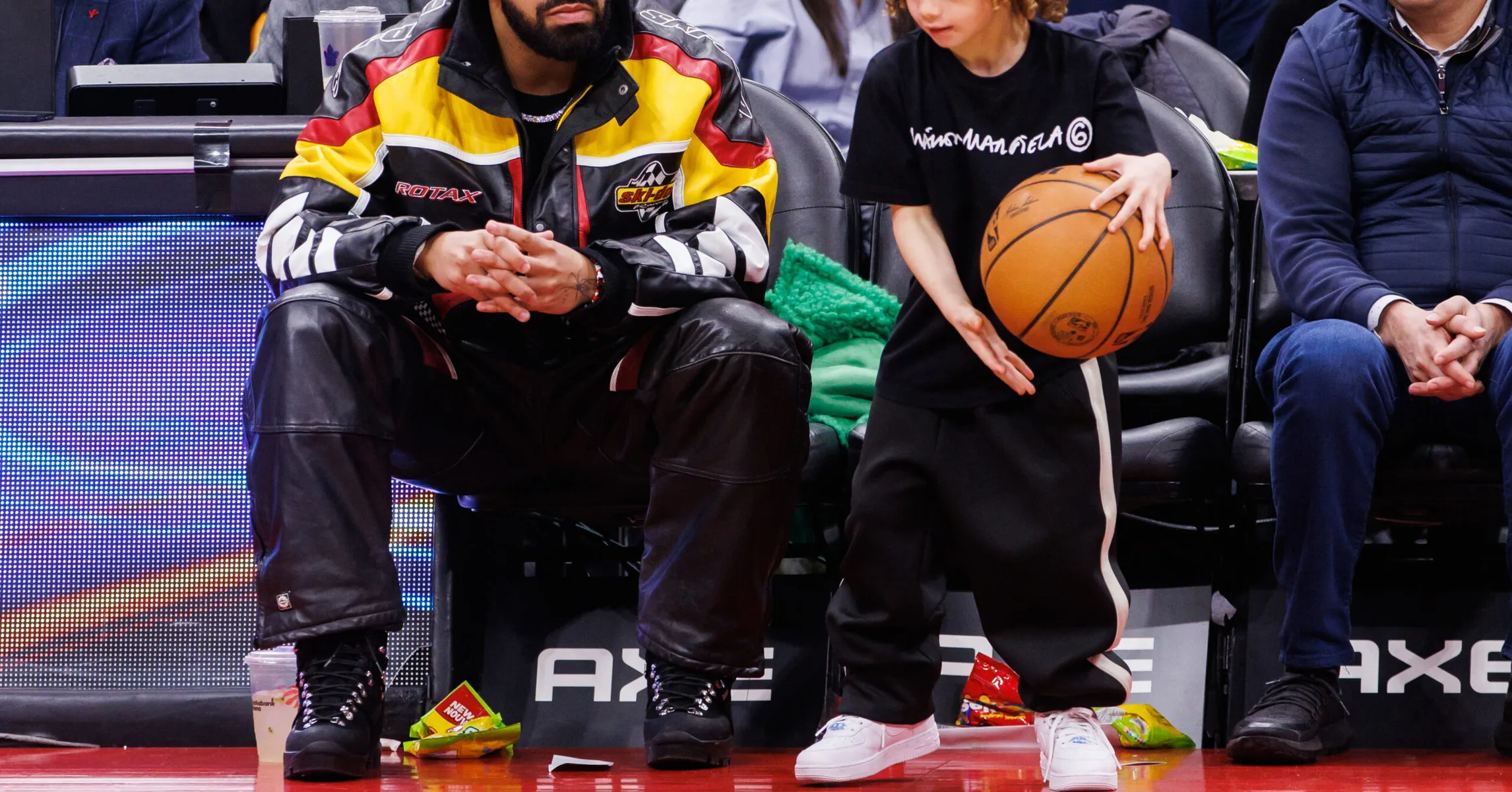 Drake & Adonis' New Air Force 1 Ad Sees Father & Son Sharing The Love