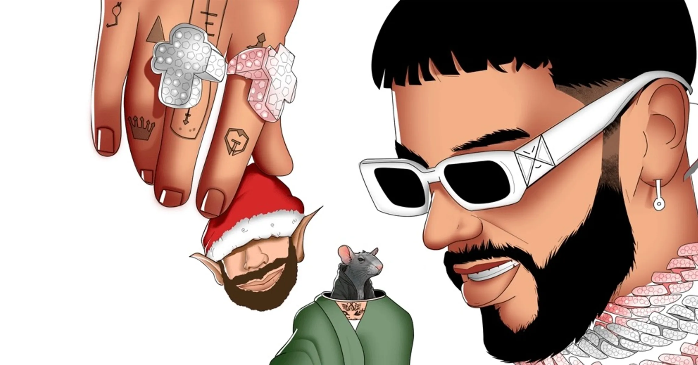 Anuel AA Sends Shots At Various Latino Artists, Including 6ix9ine On 10 ...