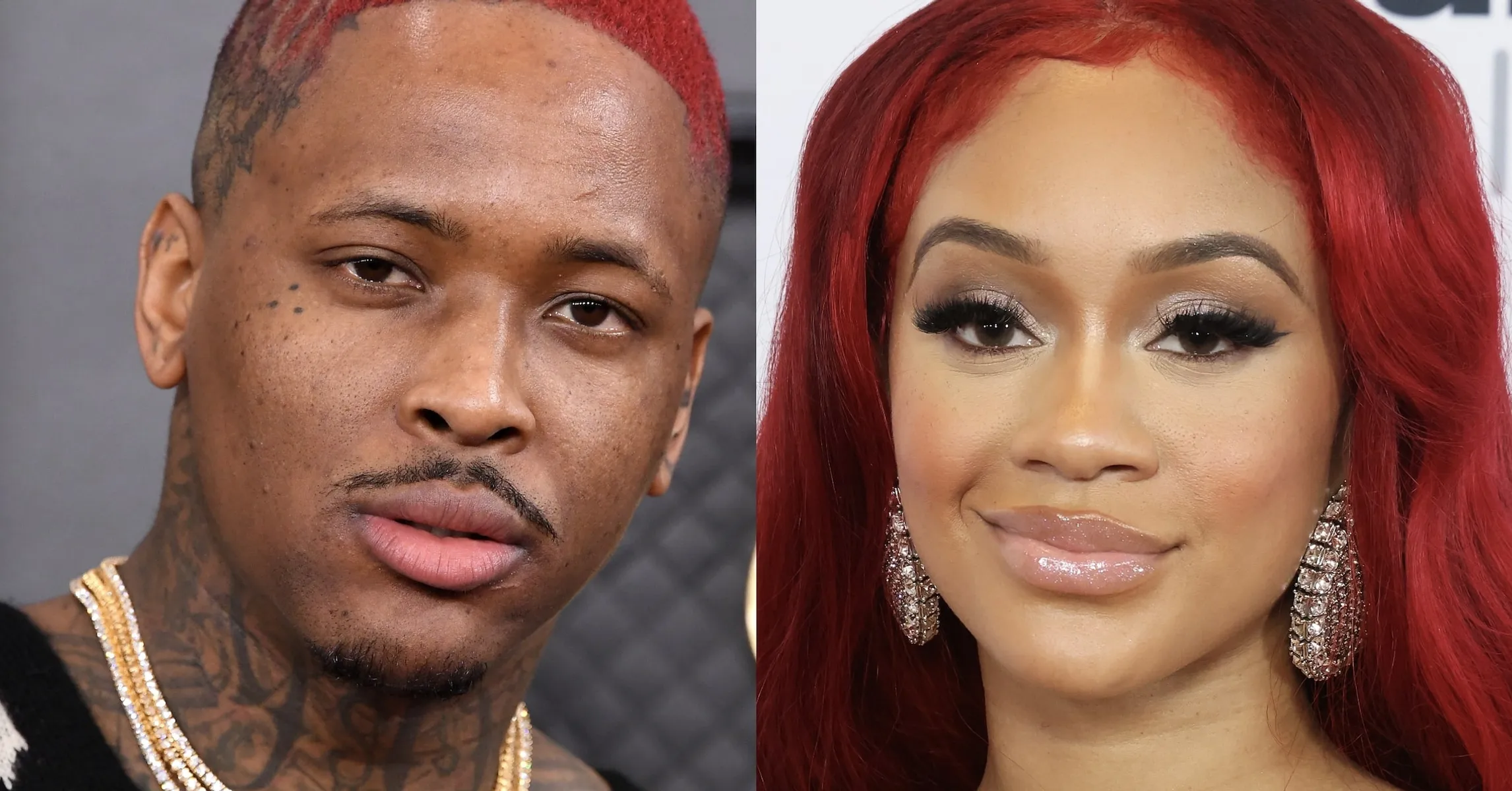 YG & Saweetie: Femcee Looks Uneasy As Her Ex Posts About Spinning The Block