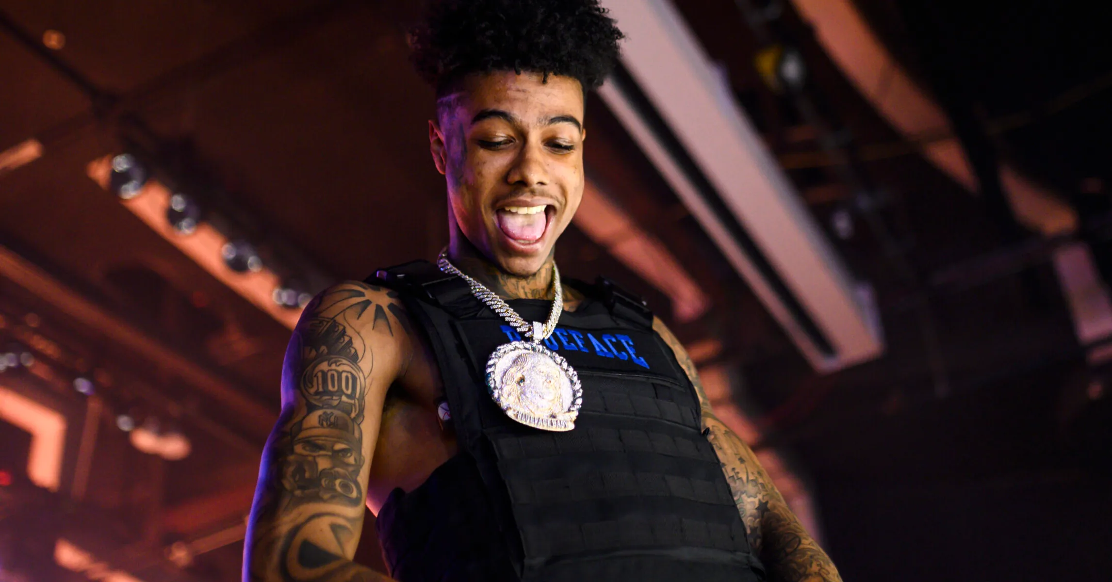 Blueface Trolls Soulja Boy Further By Stepping On One Of His Plaques ...
