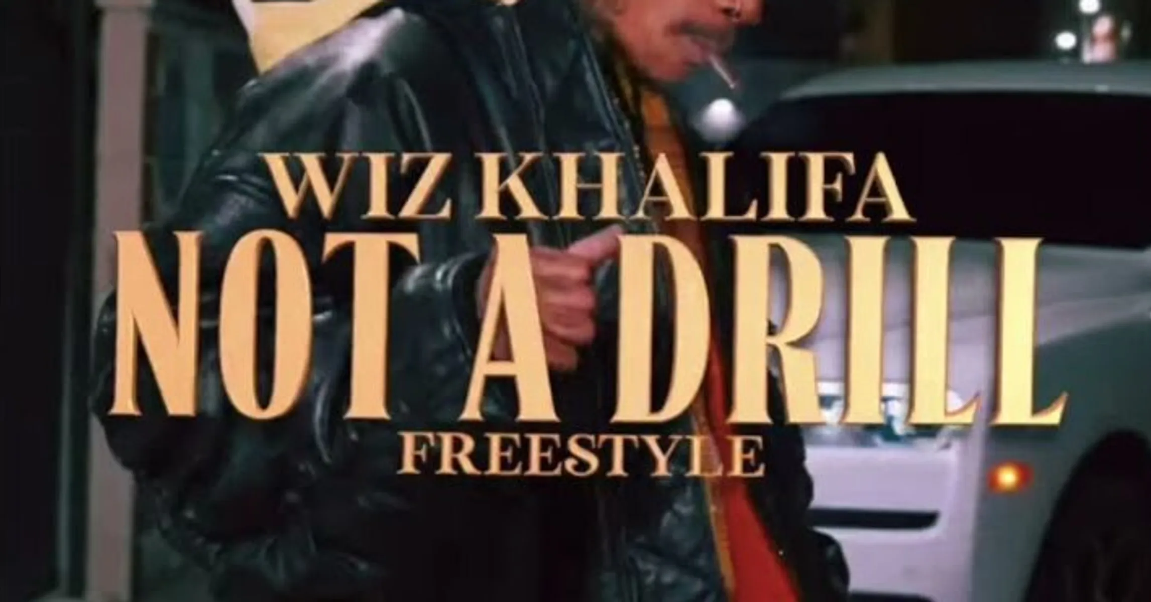 Wiz Khalifa Drops Off Short "Not A Drill Freestyle"