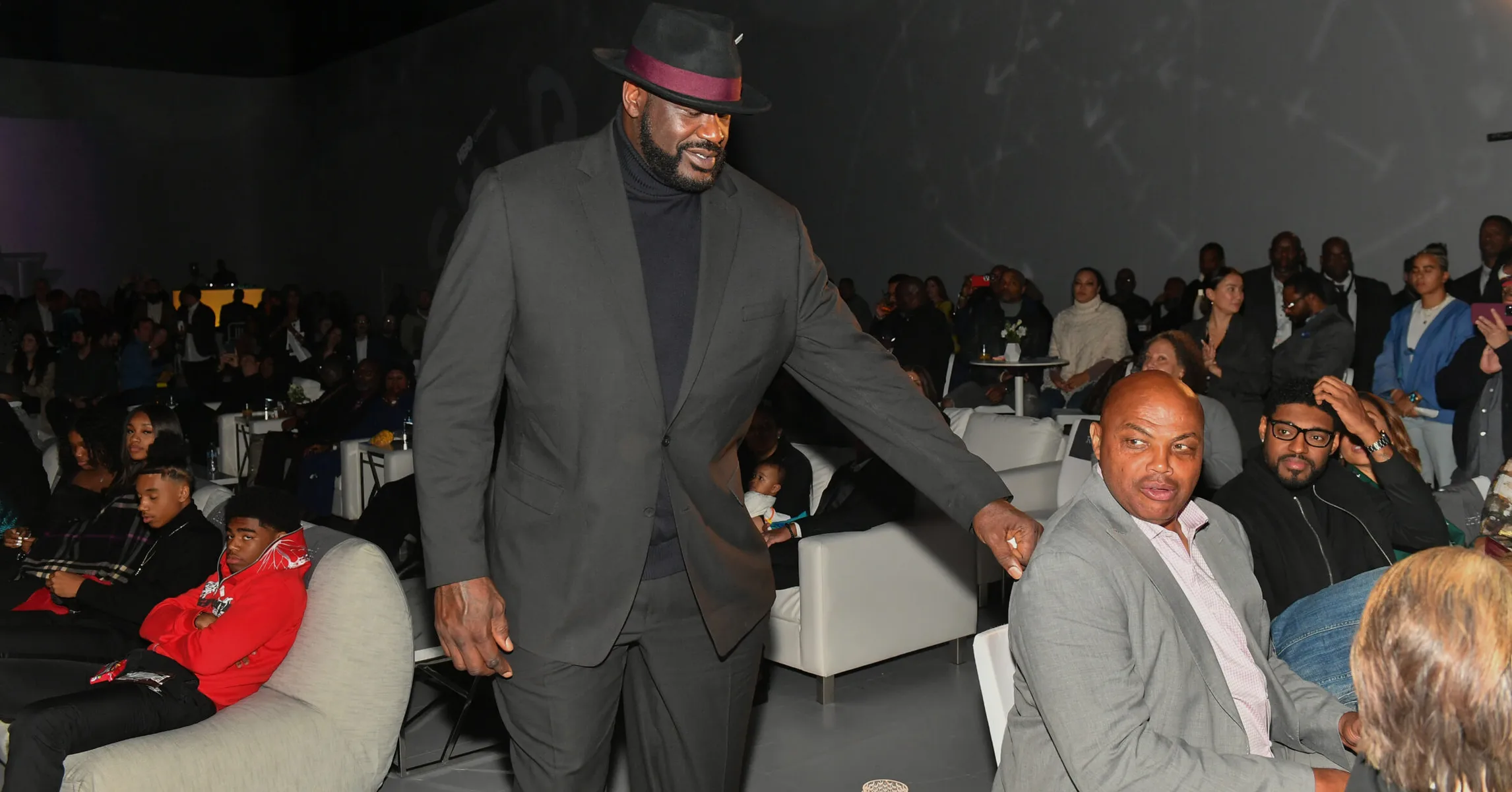 Shaq And Charles Barkley Roast Each Other In "Inside The NBA" BTS Footage: Watch