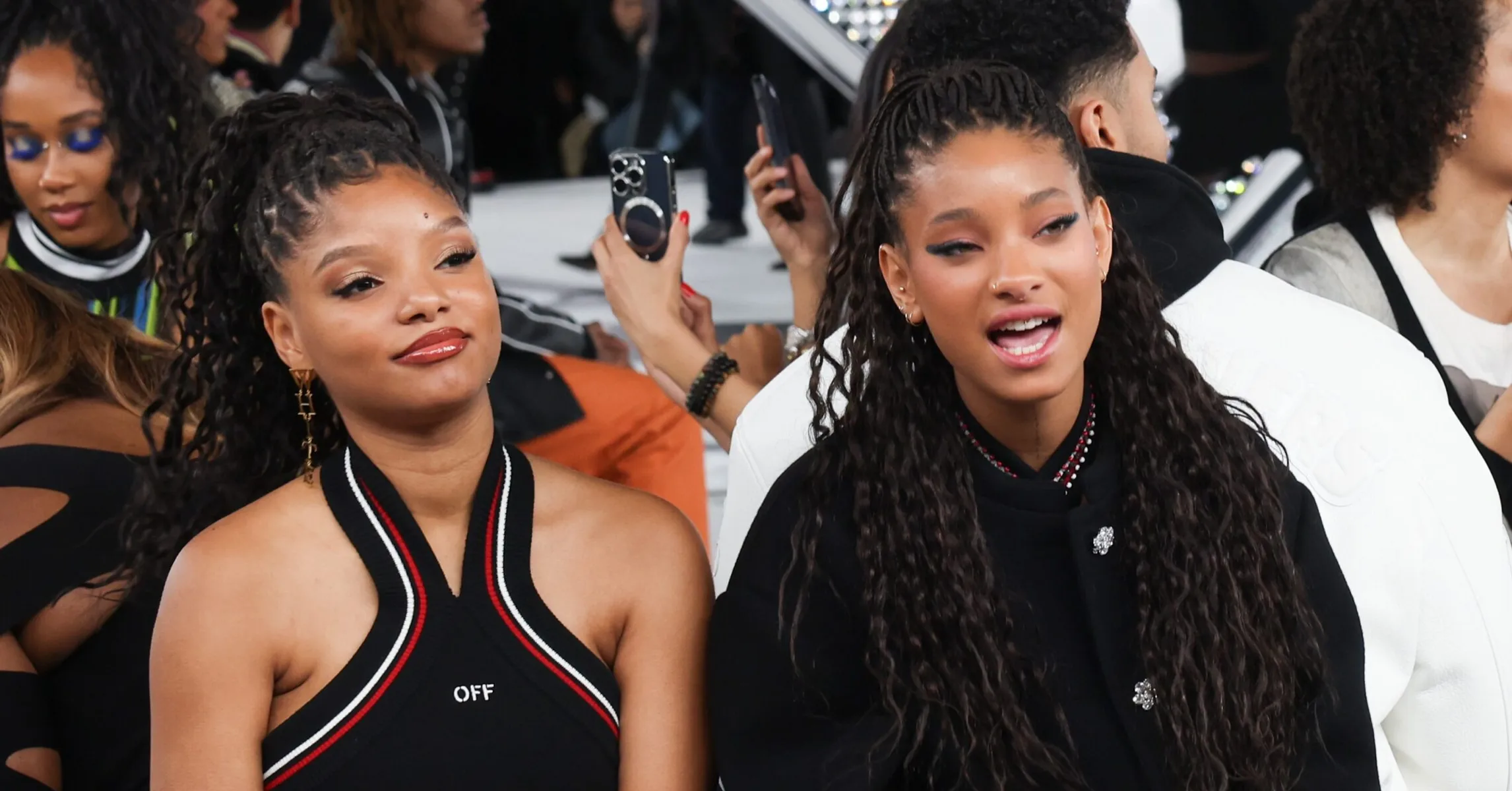 Halle Bailey & Willow Smith Dance To Destiny's Child At Off-White Paris ...