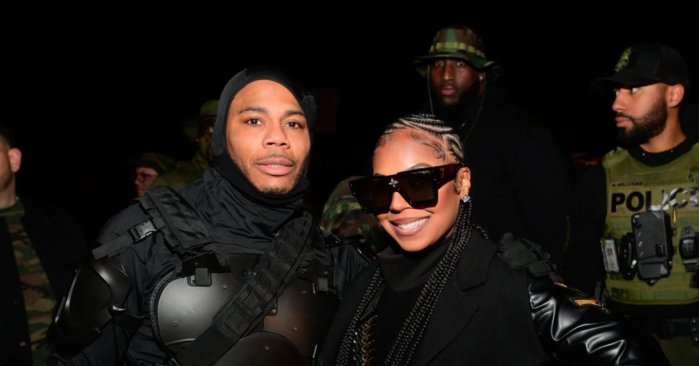 Nelly Knocks Tooth Out In Vegas, Ashanti Clowns Him For It: Watch