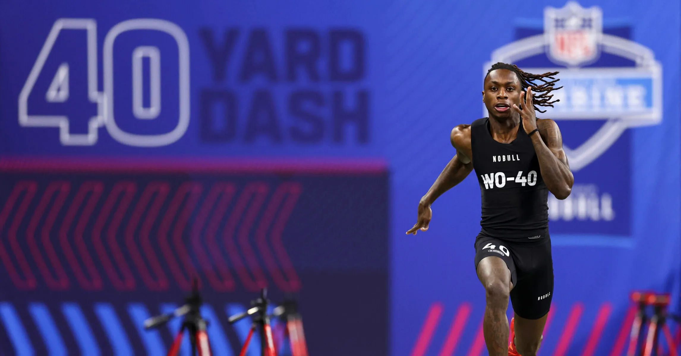 Xavier Worthy Breaks NFL Combine 40-Yard Dash Record