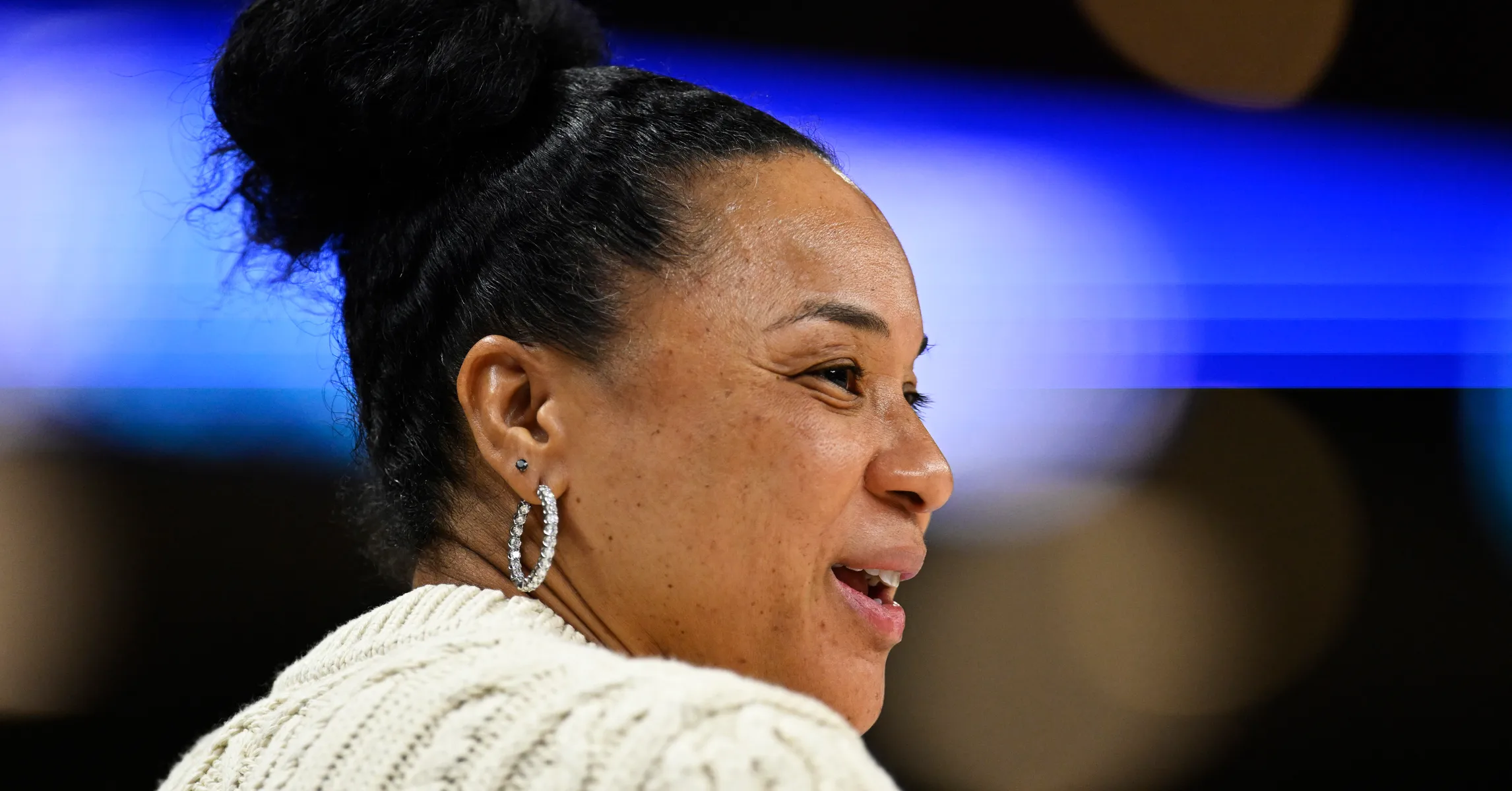 Dawn Staley Thanks The "Basketball Gods" Ahead Of March Madness
