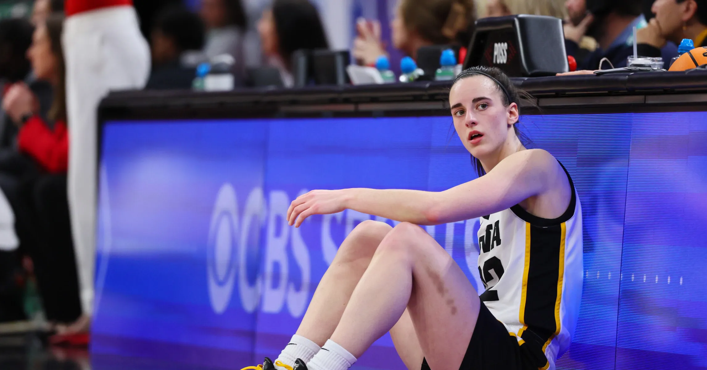 Caitlin Clark Recreates Iconic Kobe Bryant Pose To Celebrate Big Ten Title