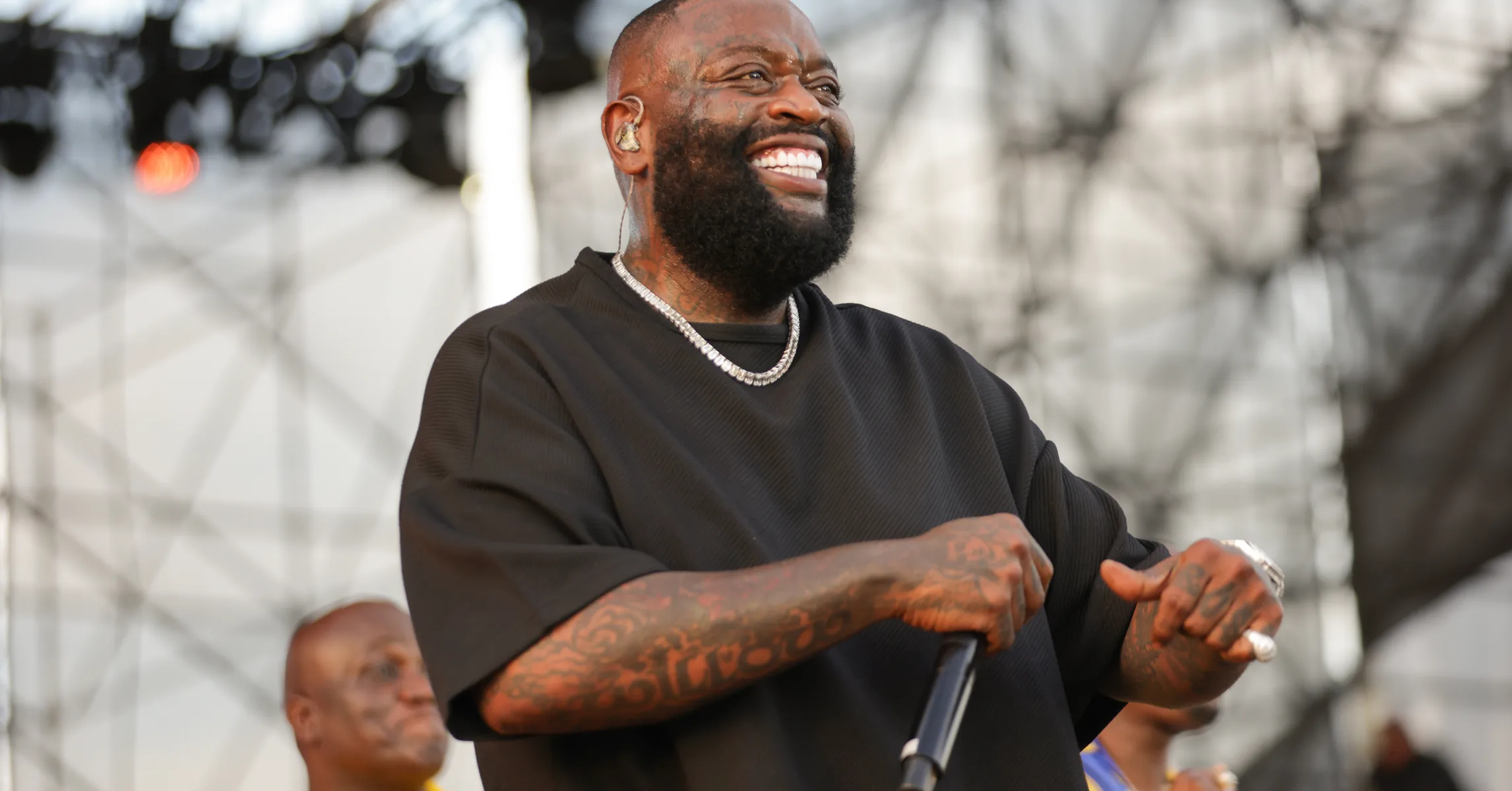 Rick Ross' Model Girlfriend Gets His Name Tattooed On Her