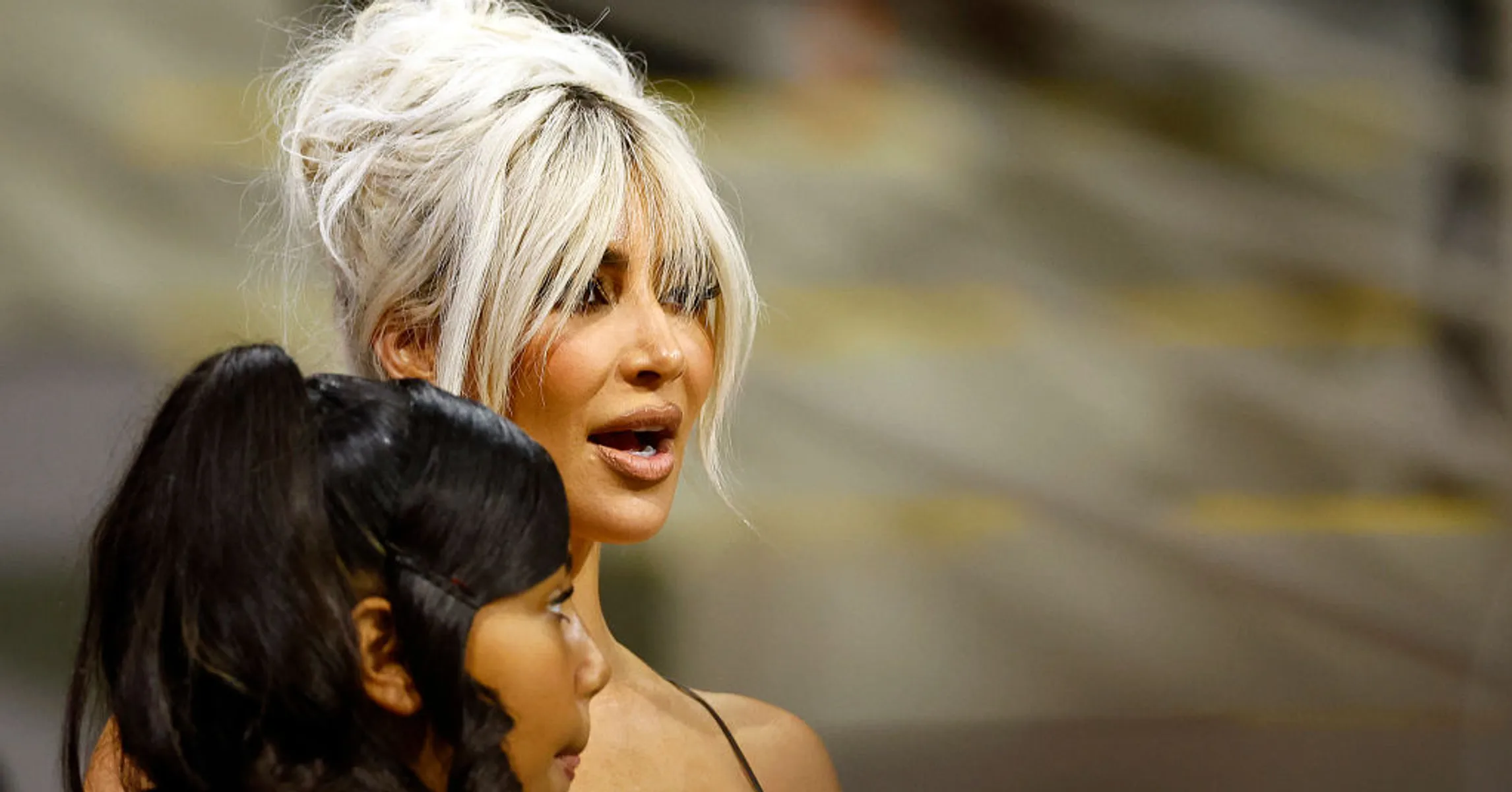 Kim Kardashian And North West Meet Up With WNBA Rookie Sensation ...