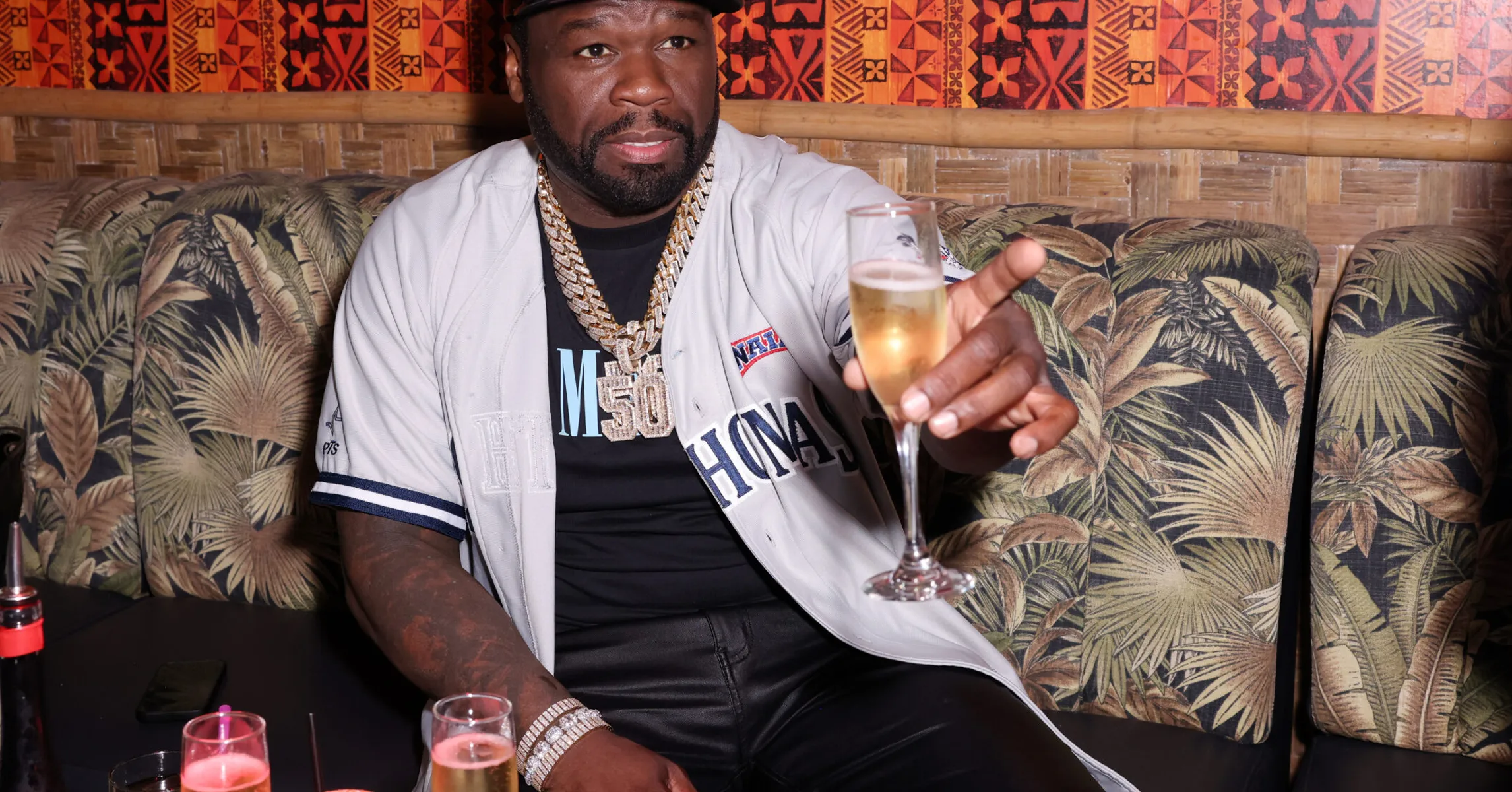 50 Cent Brings Out Former Foe Cam'ron For Las Vegas Concert