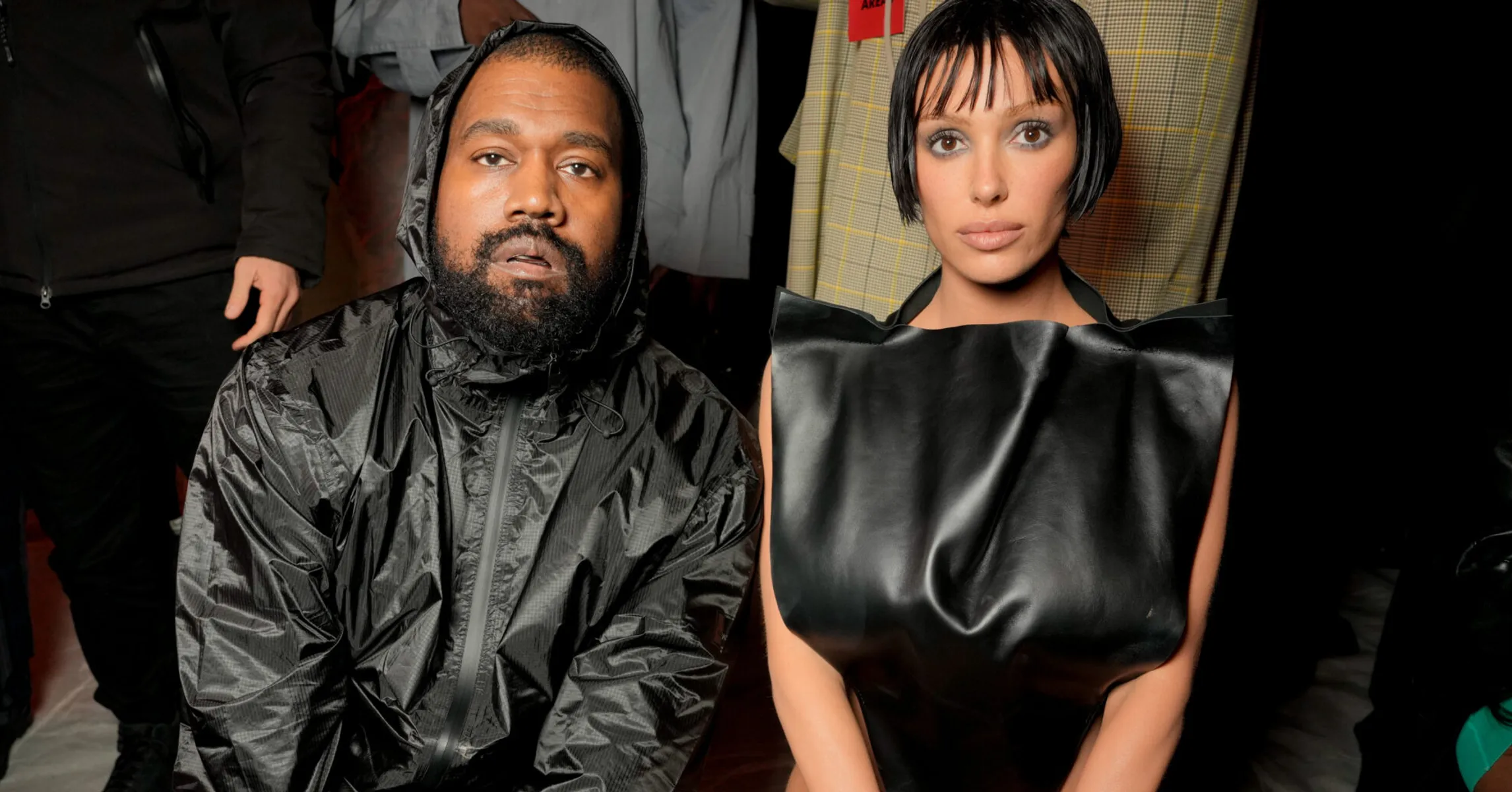 Kanye West Shields Bianca Censori From Press As She Rocks Revealing ...