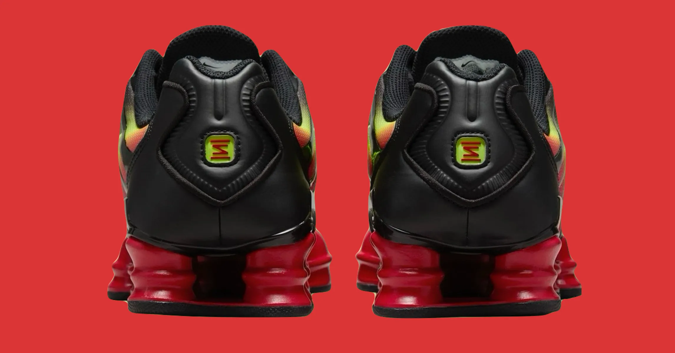 Nike Shox TL “Volt/Fire Red” Officially Unveiled