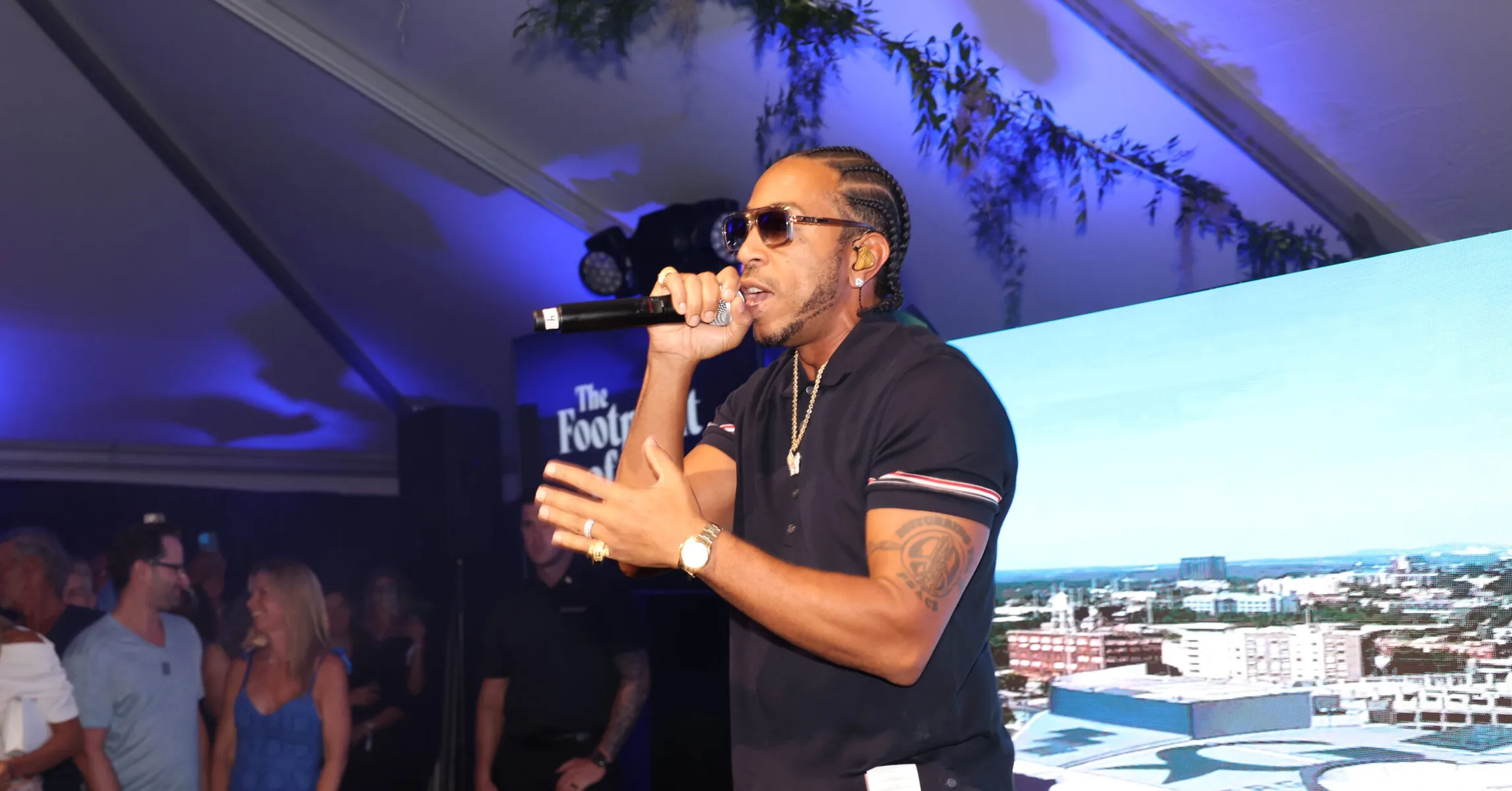 Ludacris Updates Fans After Drinking Glacier Water: "I Feel Like Superman"