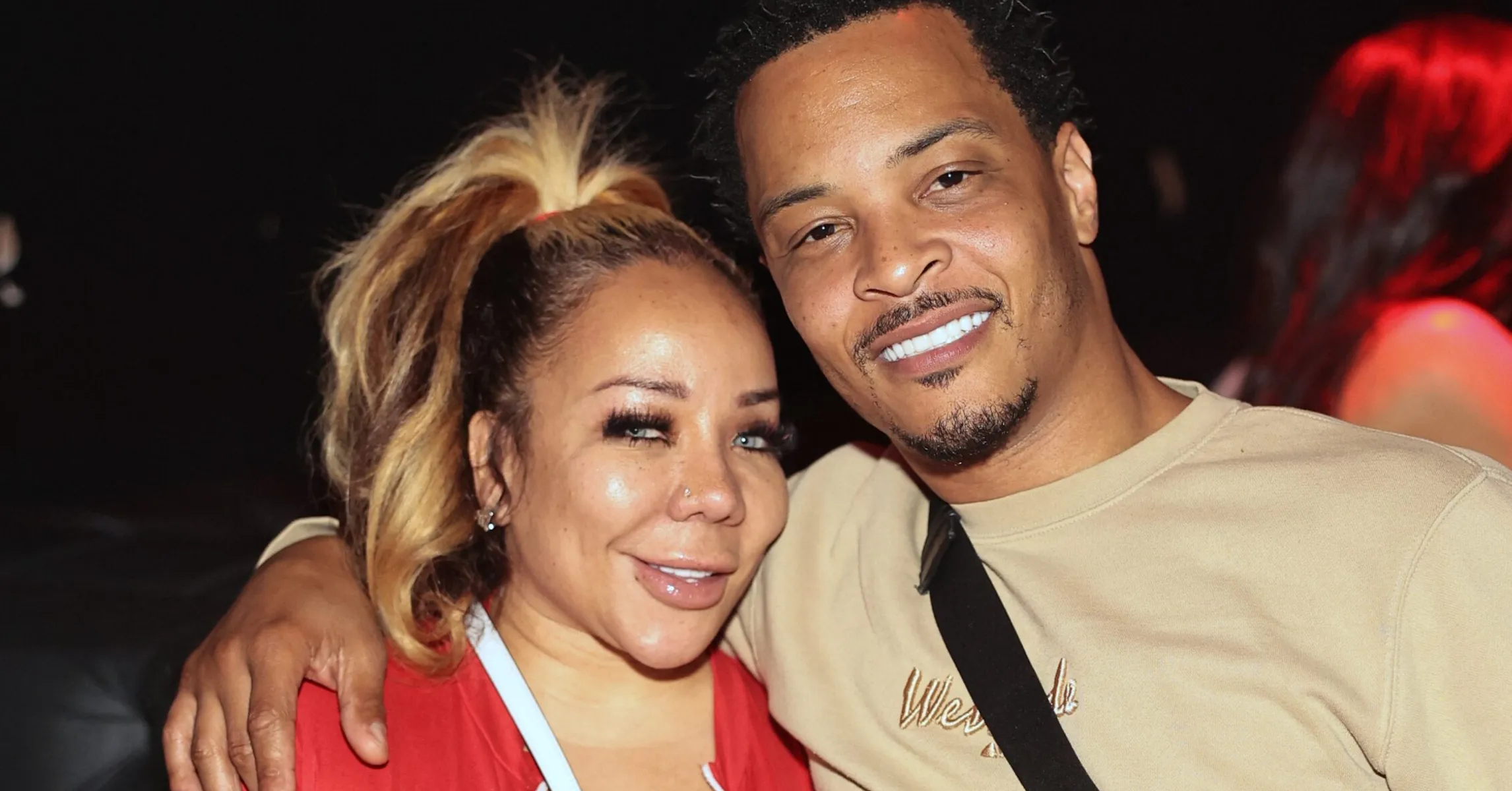 TI’s Hilarious Reaction To Usher Feeding Tiny A Cherry Goes Viral