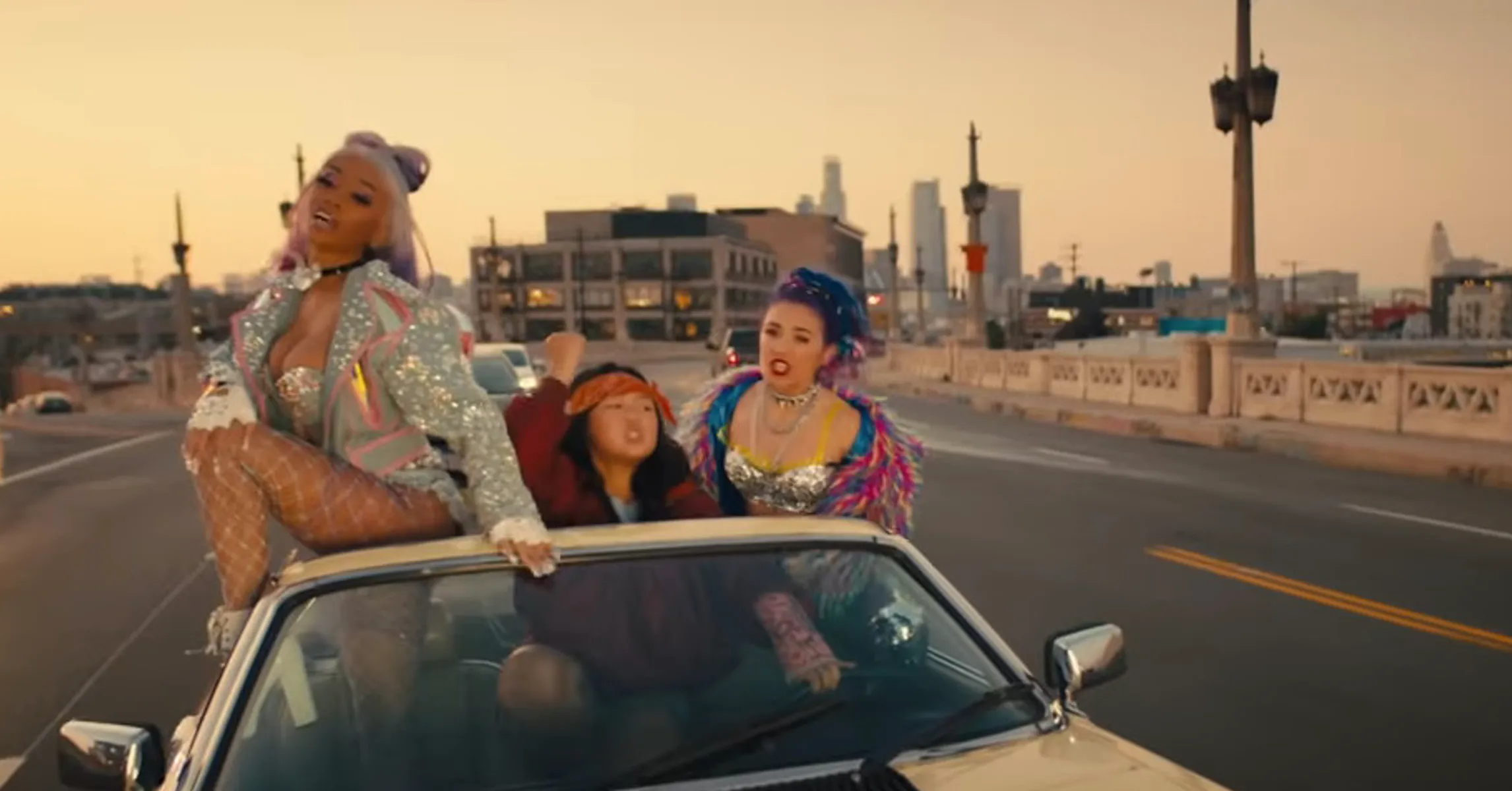 Saweetie & GALXARA Swerve In New Villain-Themed Visuals For "Sway With Me"