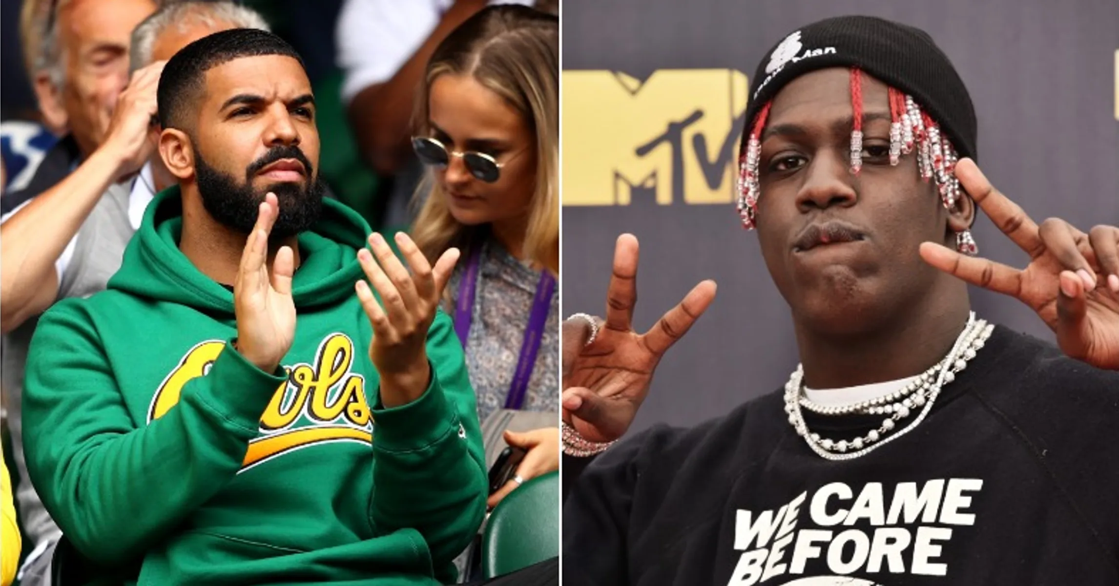 Lil Yachty & Drake Post Up Like Smiling Went Outta Style