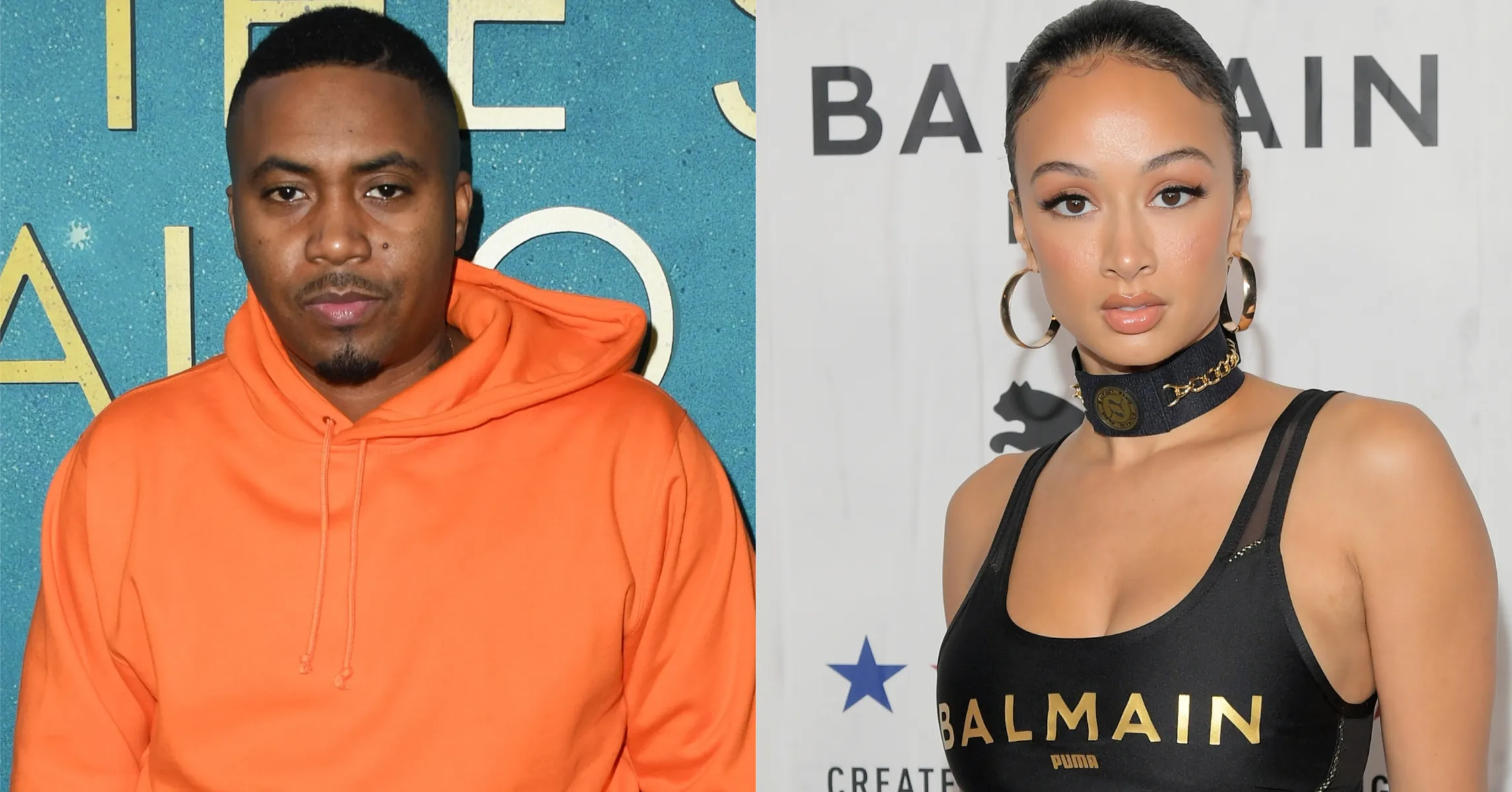 Nas & Draya Michele Spark Dating Rumors In Bahamas