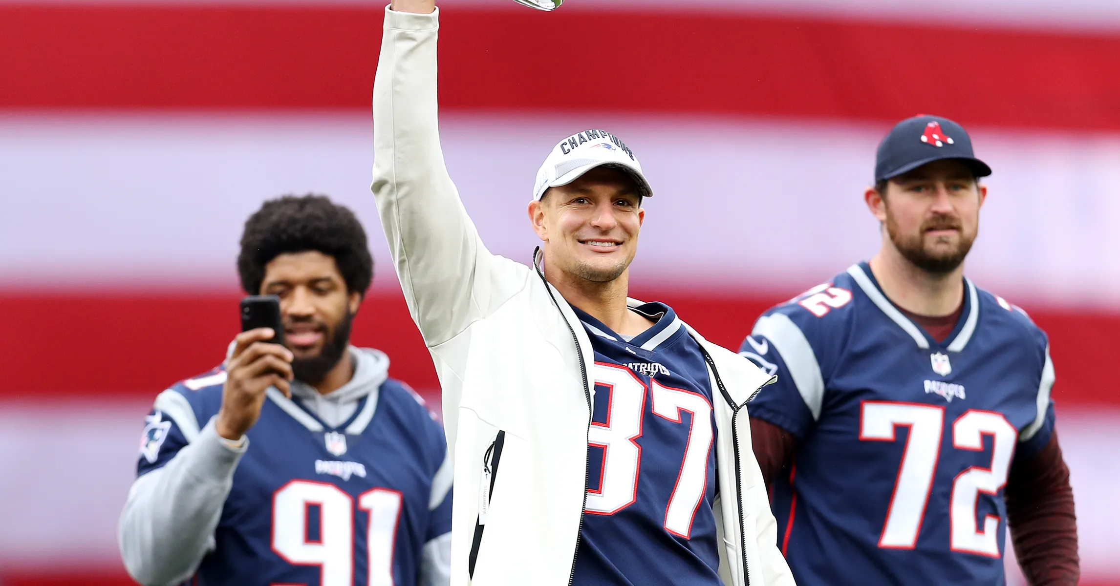 Rob Gronkowski Enjoys Bahamas Vacation With Model GF Camille Kostek