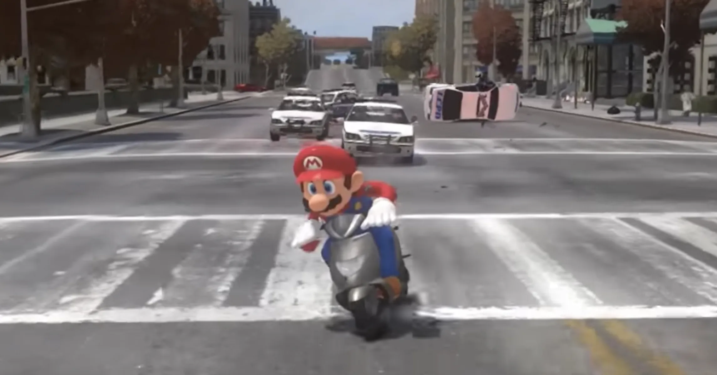 Watch A Hilarious Mash-Up Of "Super Mario Odyssey" And "Grand Theft Auto"