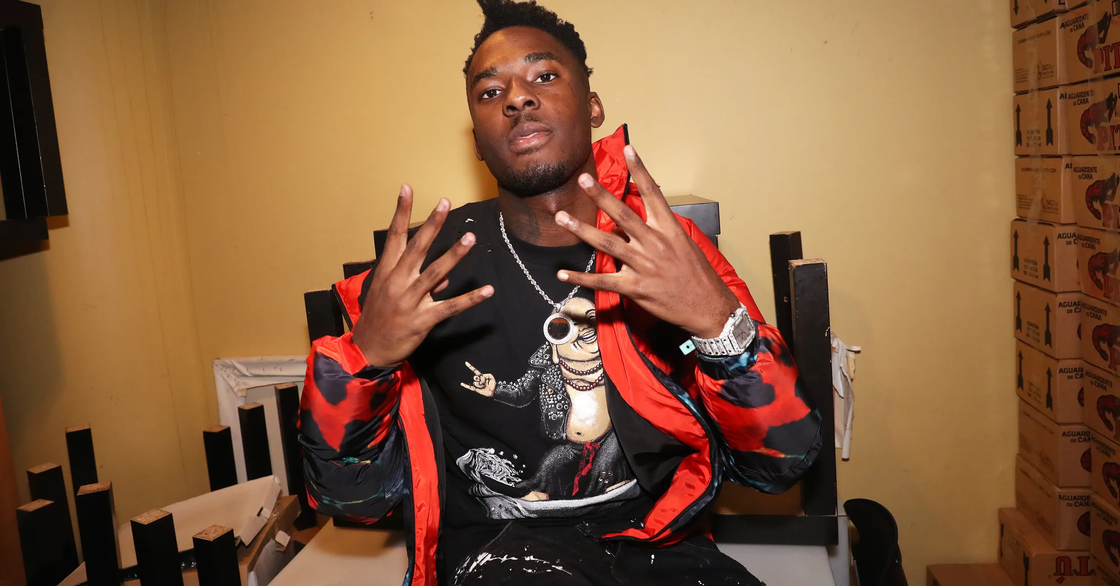 Smoove'L Caught With Gun After Running Red Light: Report