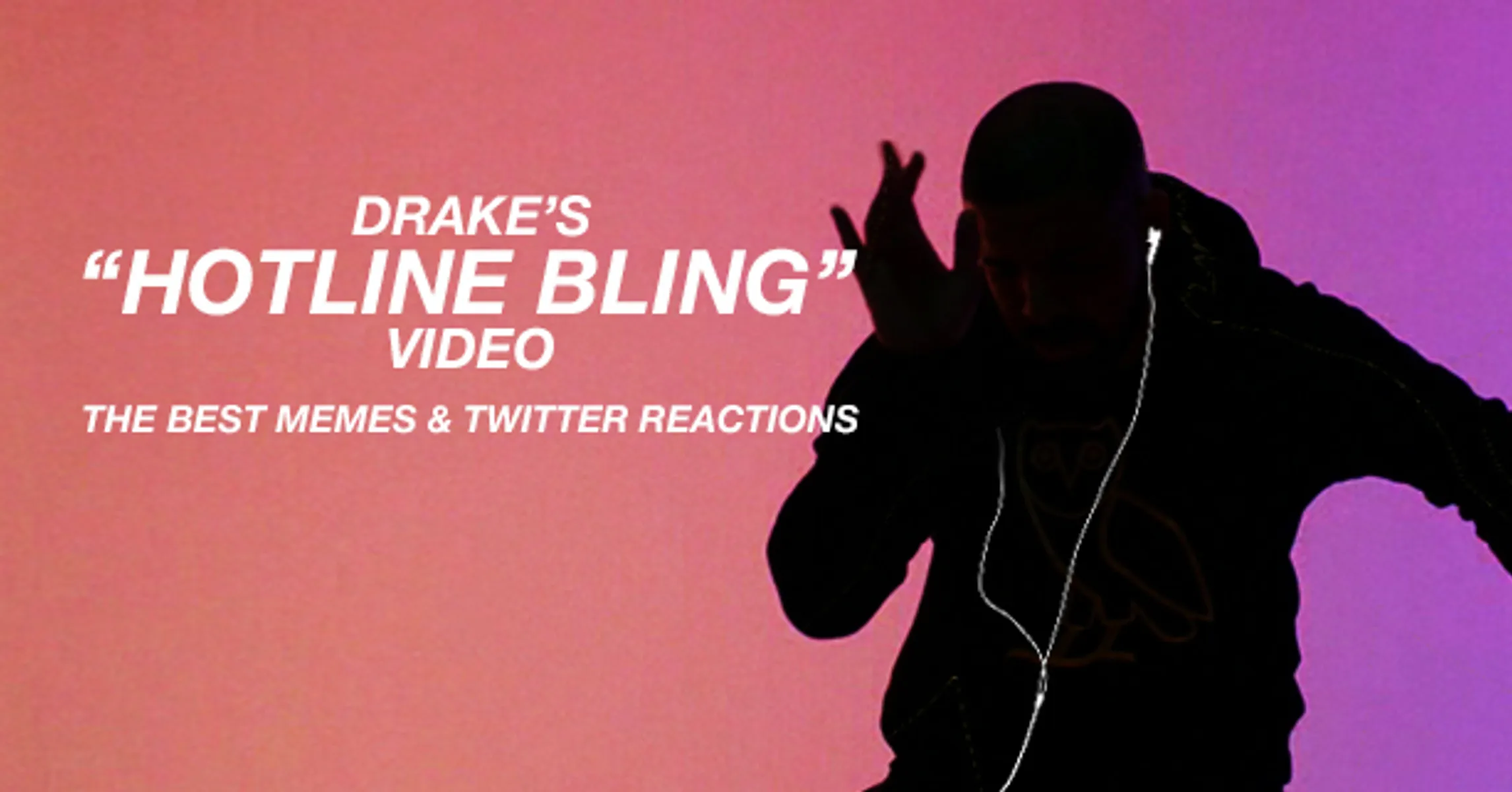 Drake's "Hotline Bling" Video: The Best Memes & Twitter Reactions