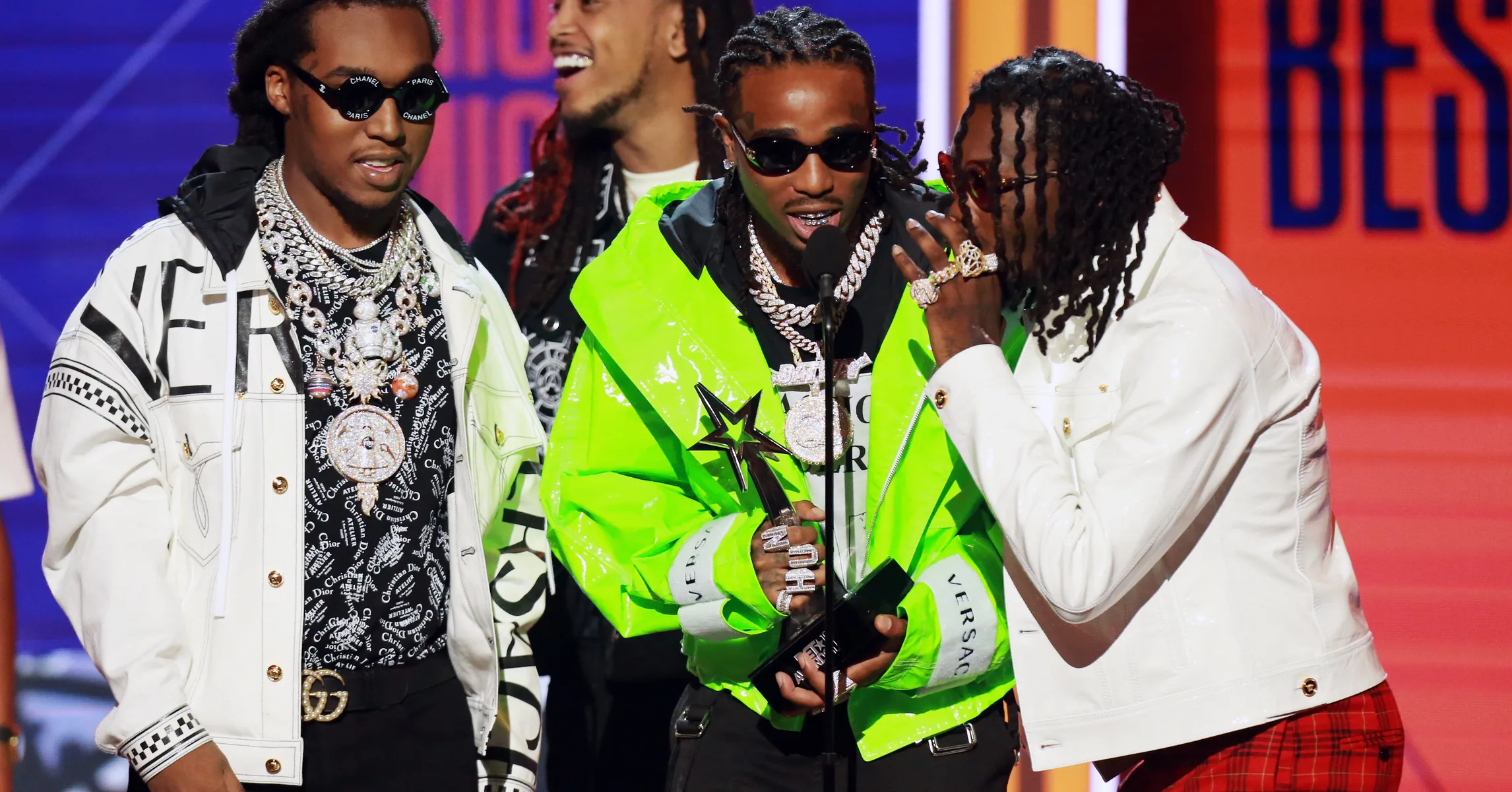 Quavo & His Mom Came Through Drippin' At The BET Awards