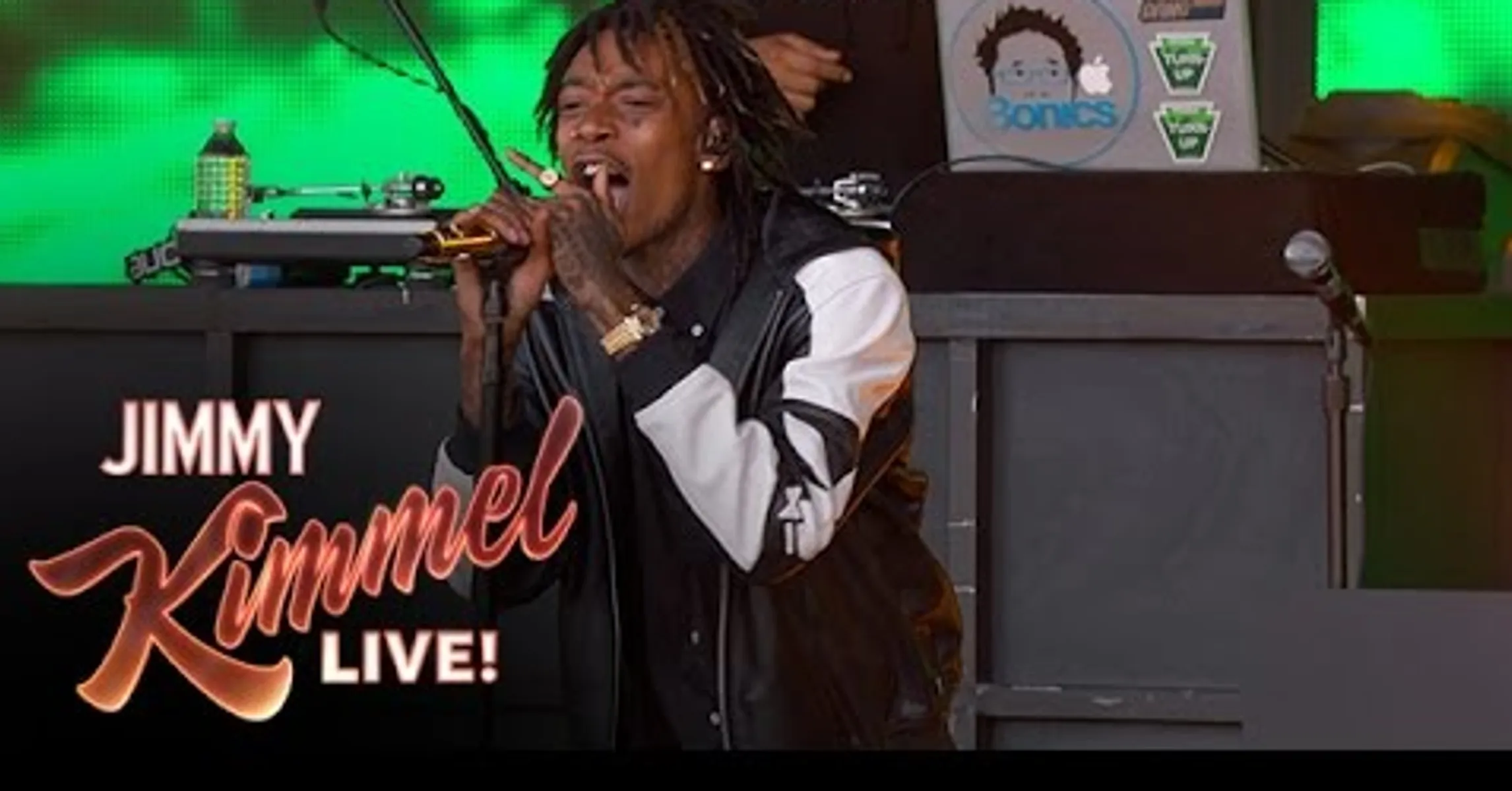 Wiz Khalifa Performs "We Dem Boyz" On Jimmy Kimmel Live