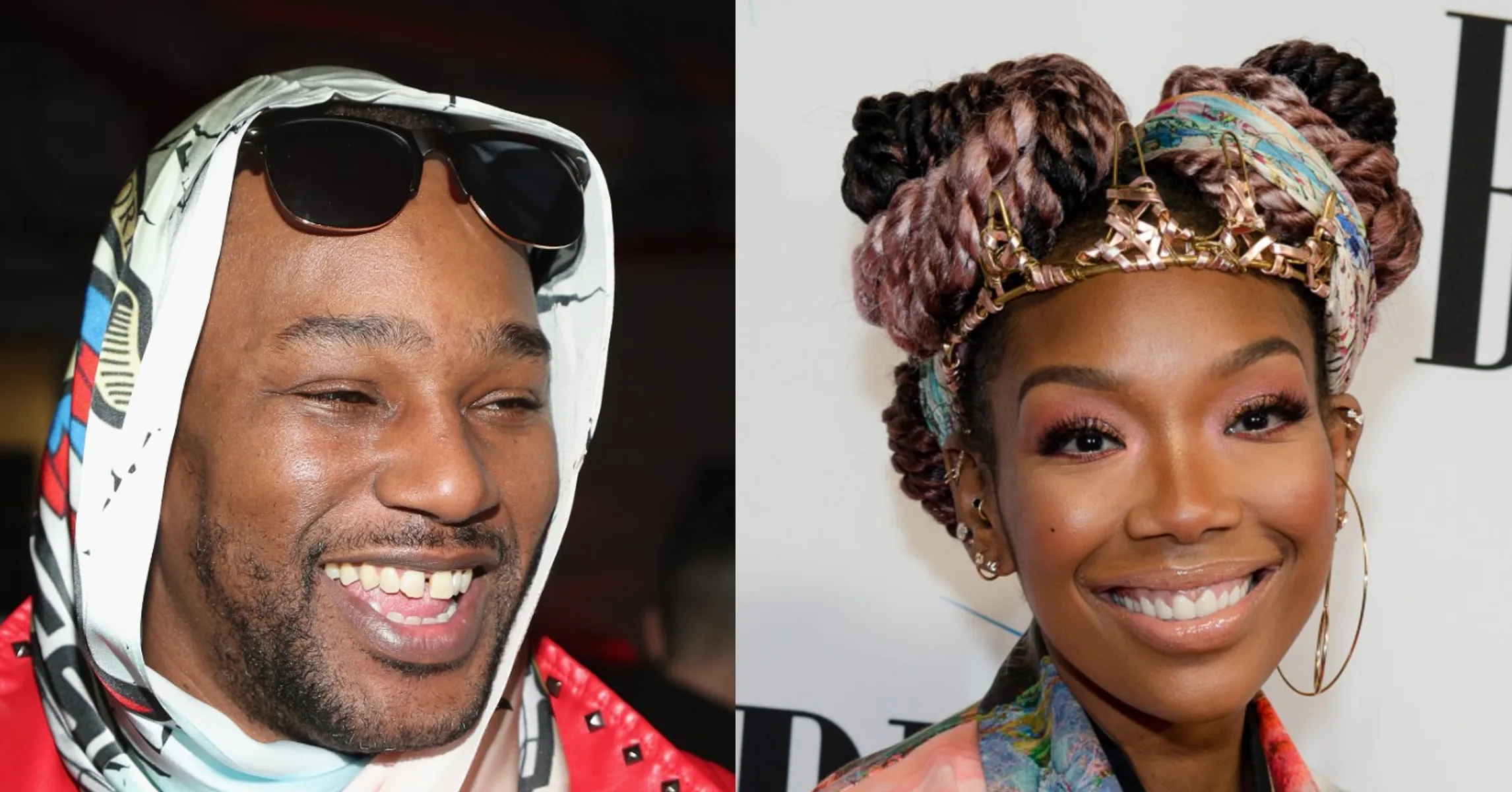 Cam'ron Playfully Annoys Brandy With "Oney-One" Jokes