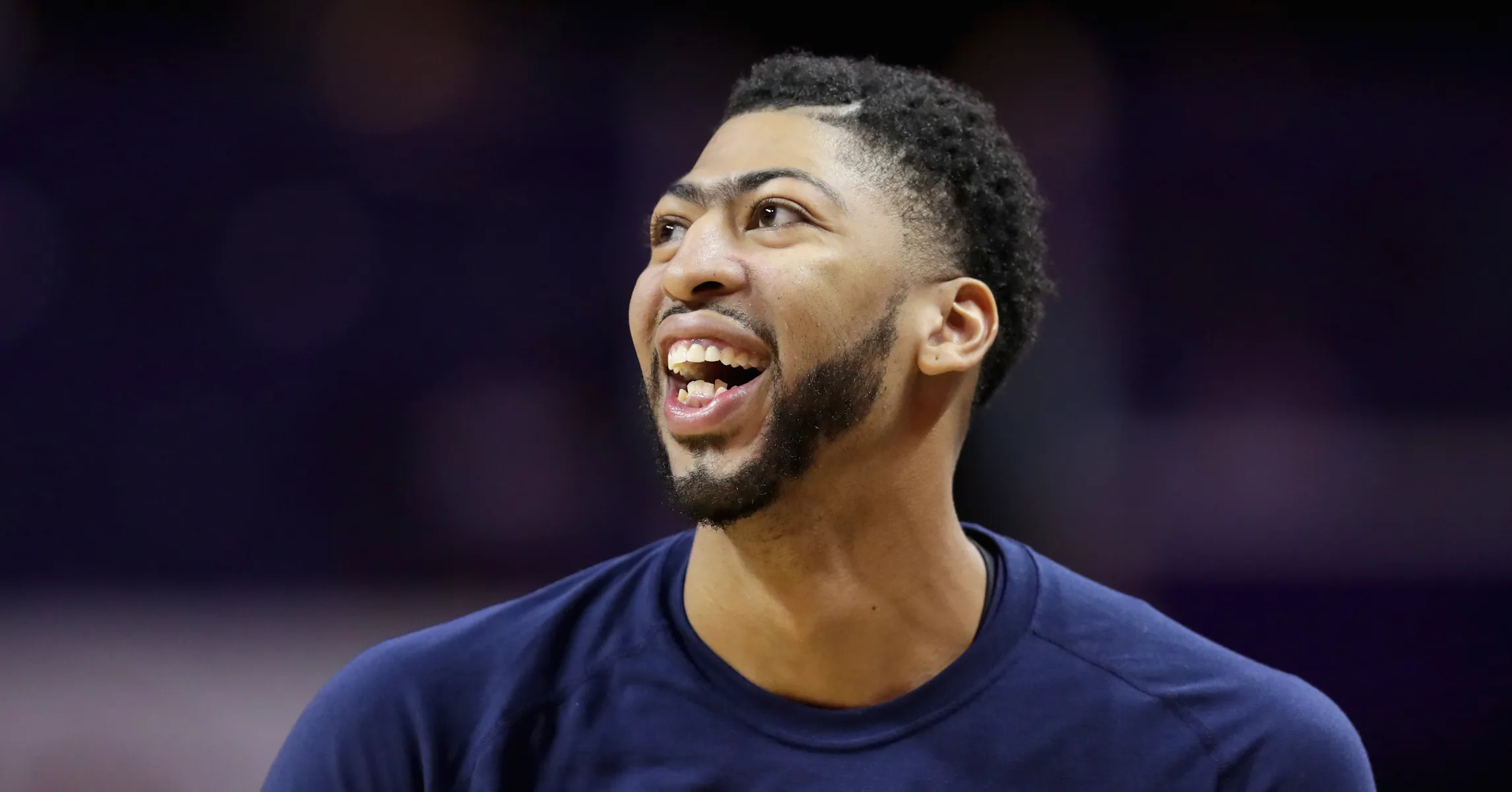 April Fools! Anthony Davis's Unibrow Remains Intact