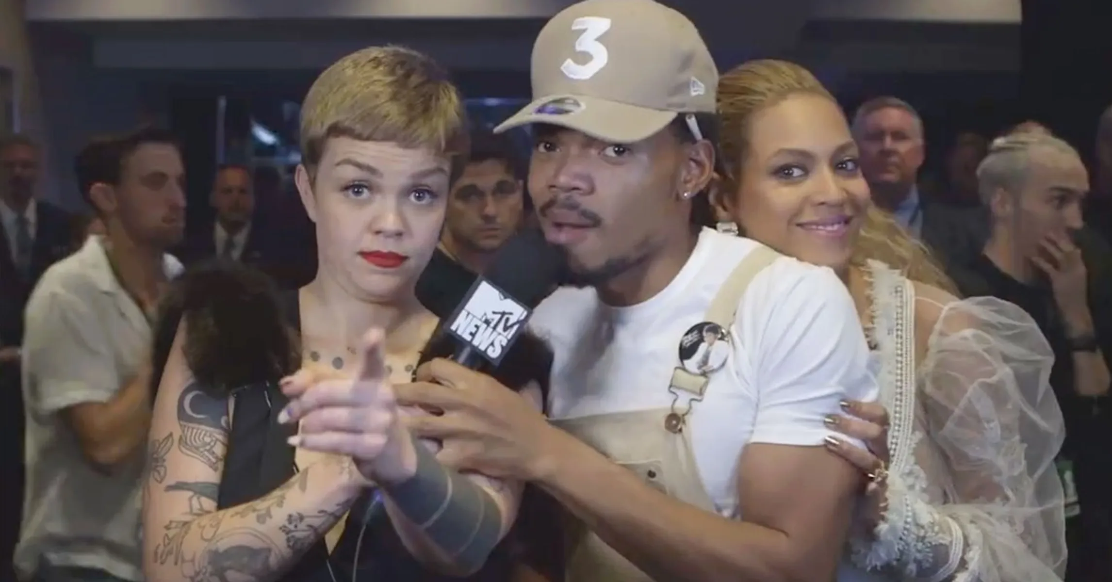 Chance The Rapper Freaks Out After Beyonce Crashes His Interview