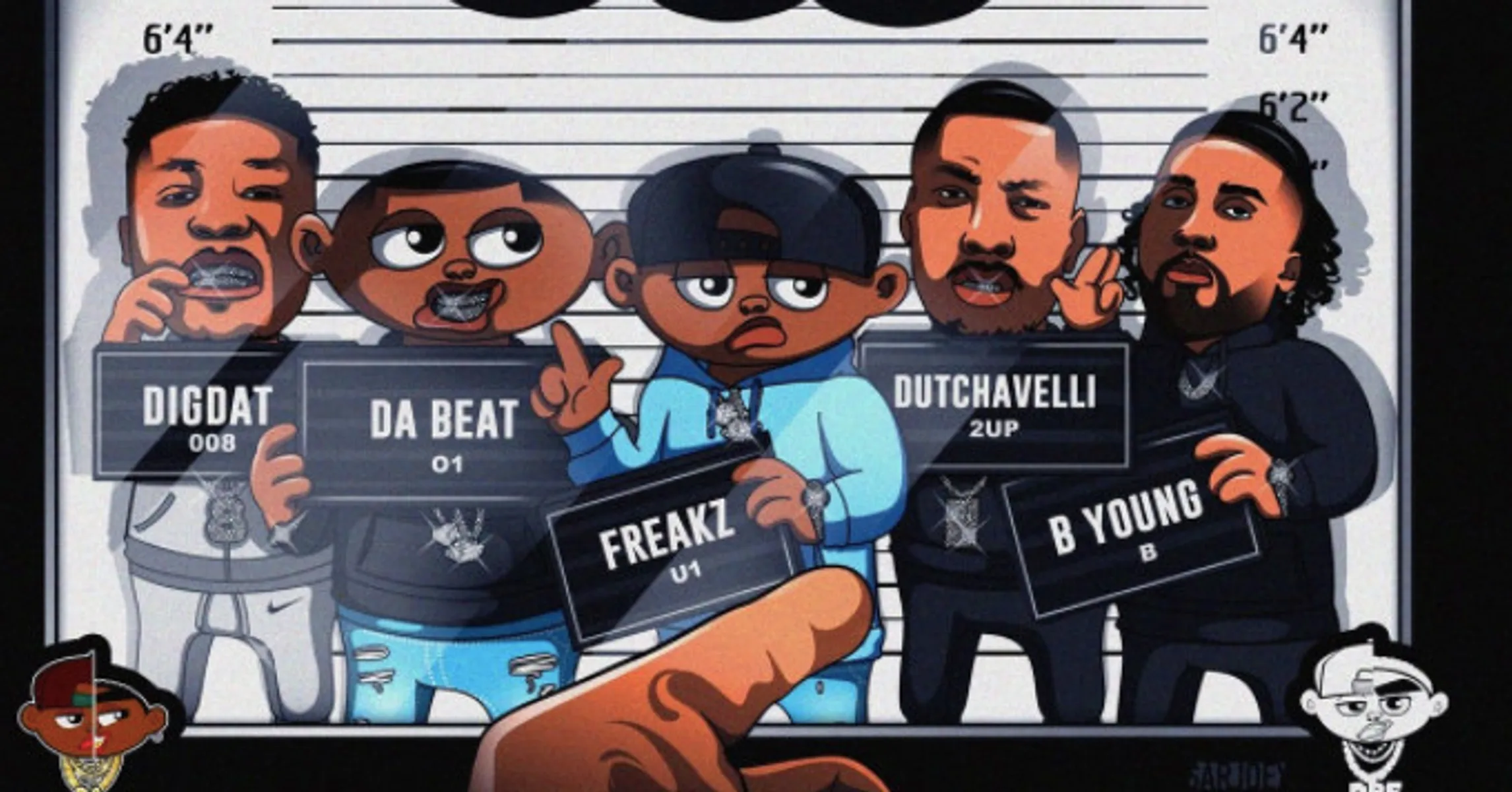 Da BeatFreakz Tap Dutchavelli & DigDat On Massive "808"