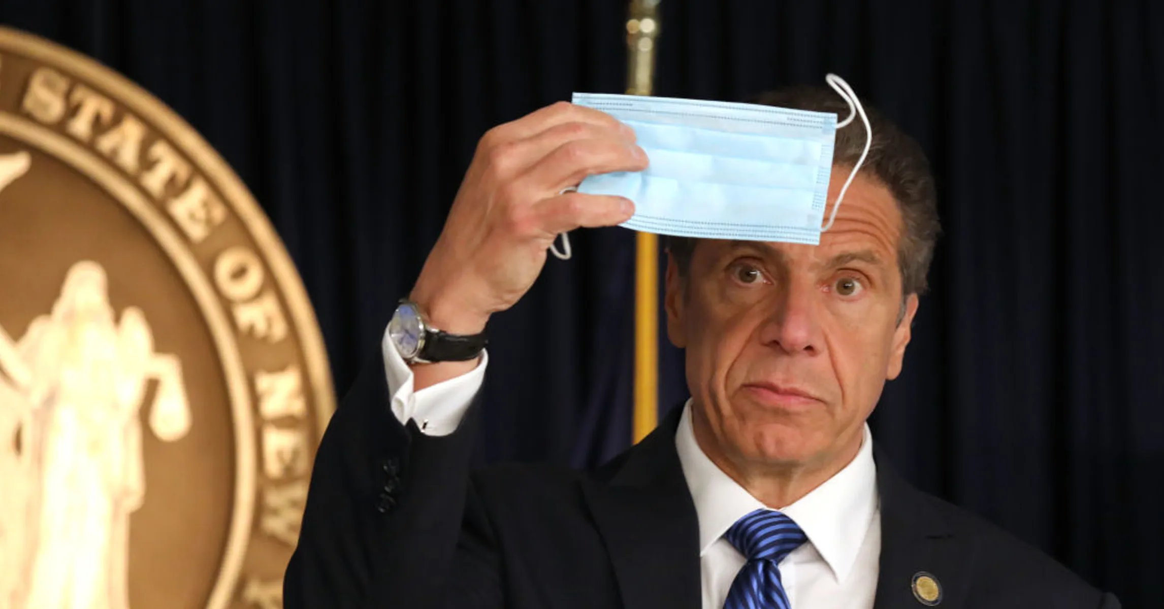 New York Governor Cuomo Announces Mandatory Mask Order