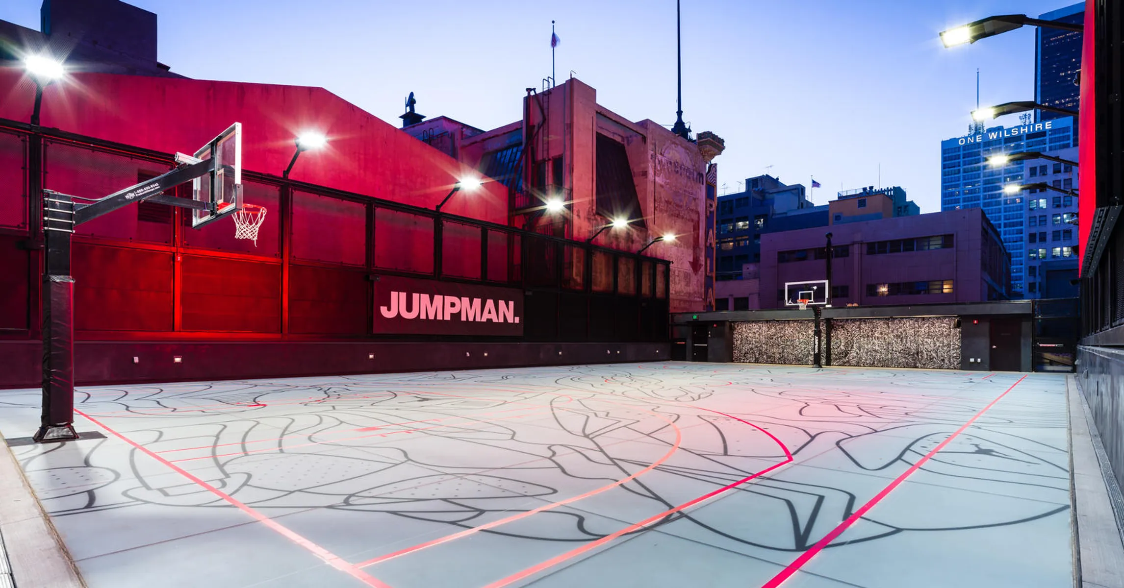 Jordan Brand Reveals New Los Angeles Store With Rooftop Basketball Court