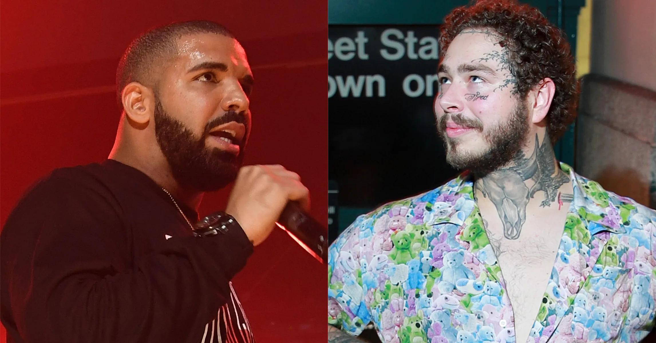 Post Malone & Drake Link Up For "Hot Daddy Winter" Vibes